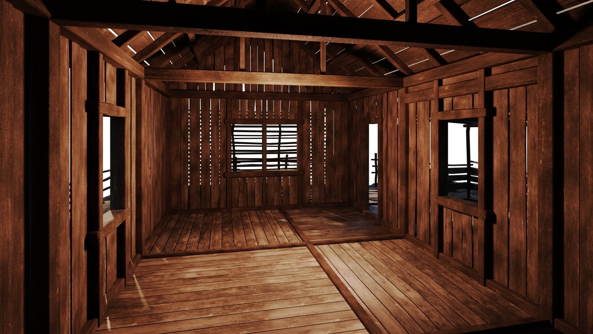 3D model Old House PBR 4K GameReady Pack 29 to 32 VR / AR / low-poly ...