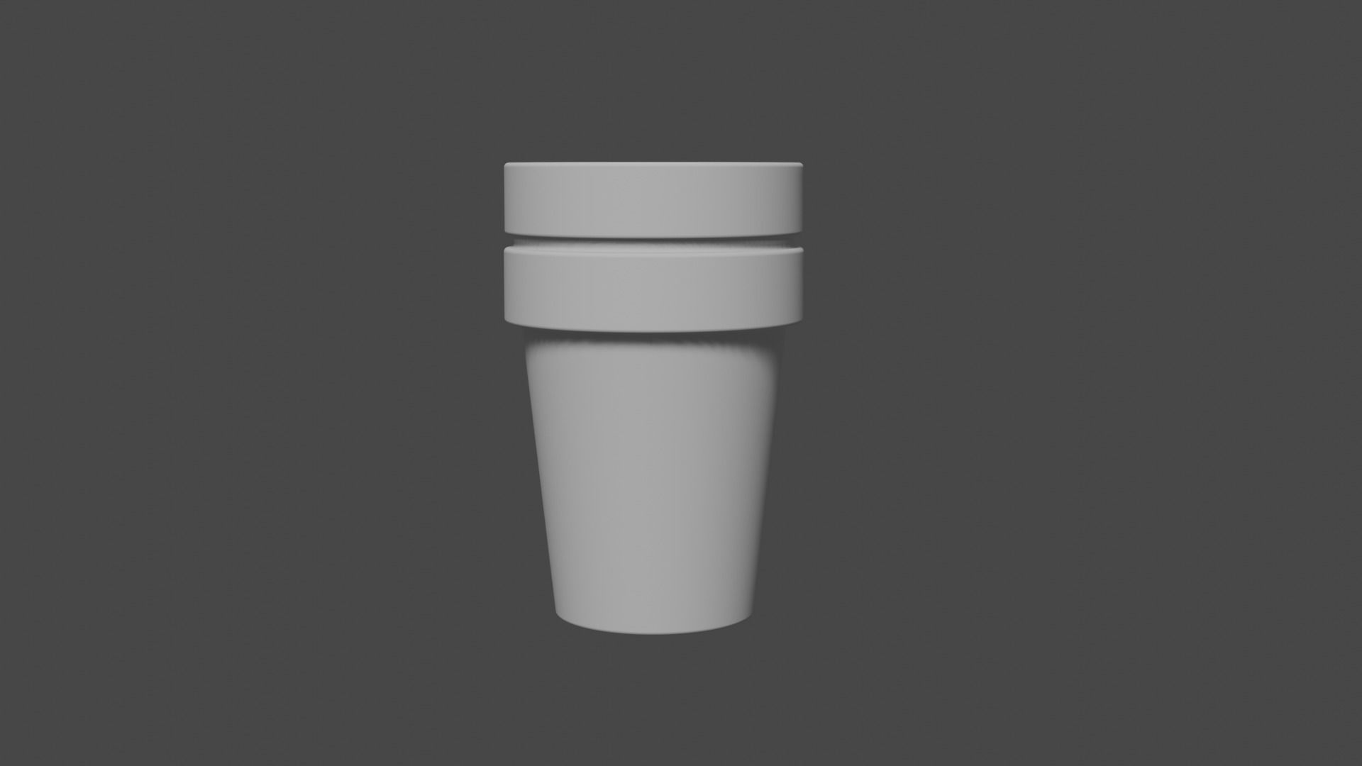 Lean 3D double cup 3D model | CGTrader
