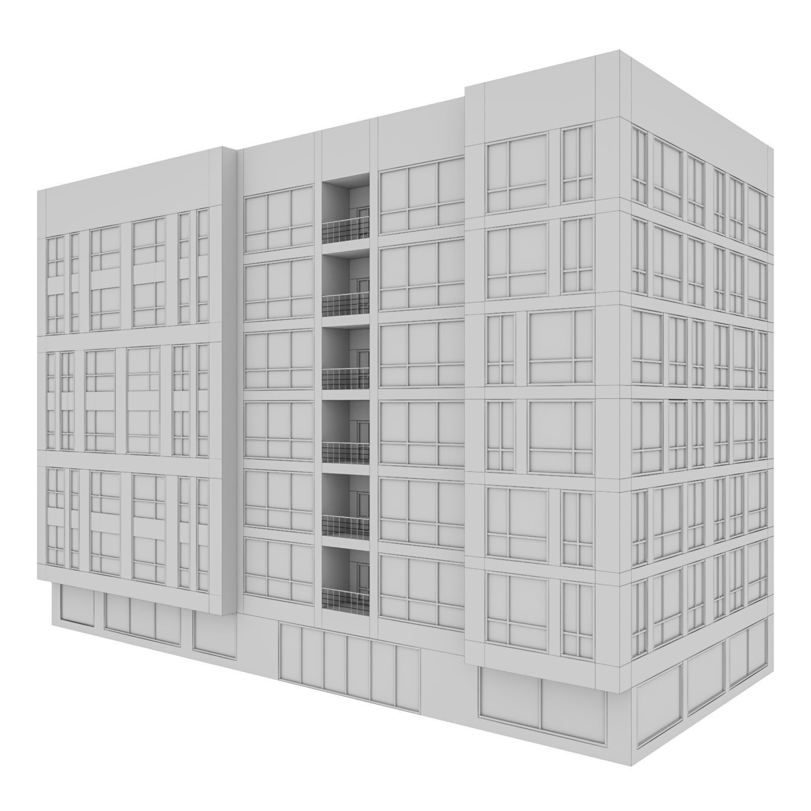 Brigade building 05 3D model | CGTrader