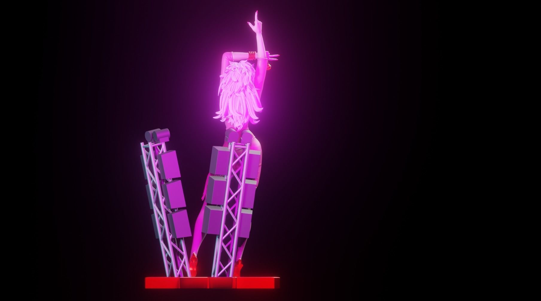 Jem and the Holograms - 1to10 STL file 3D model 3D printable | CGTrader