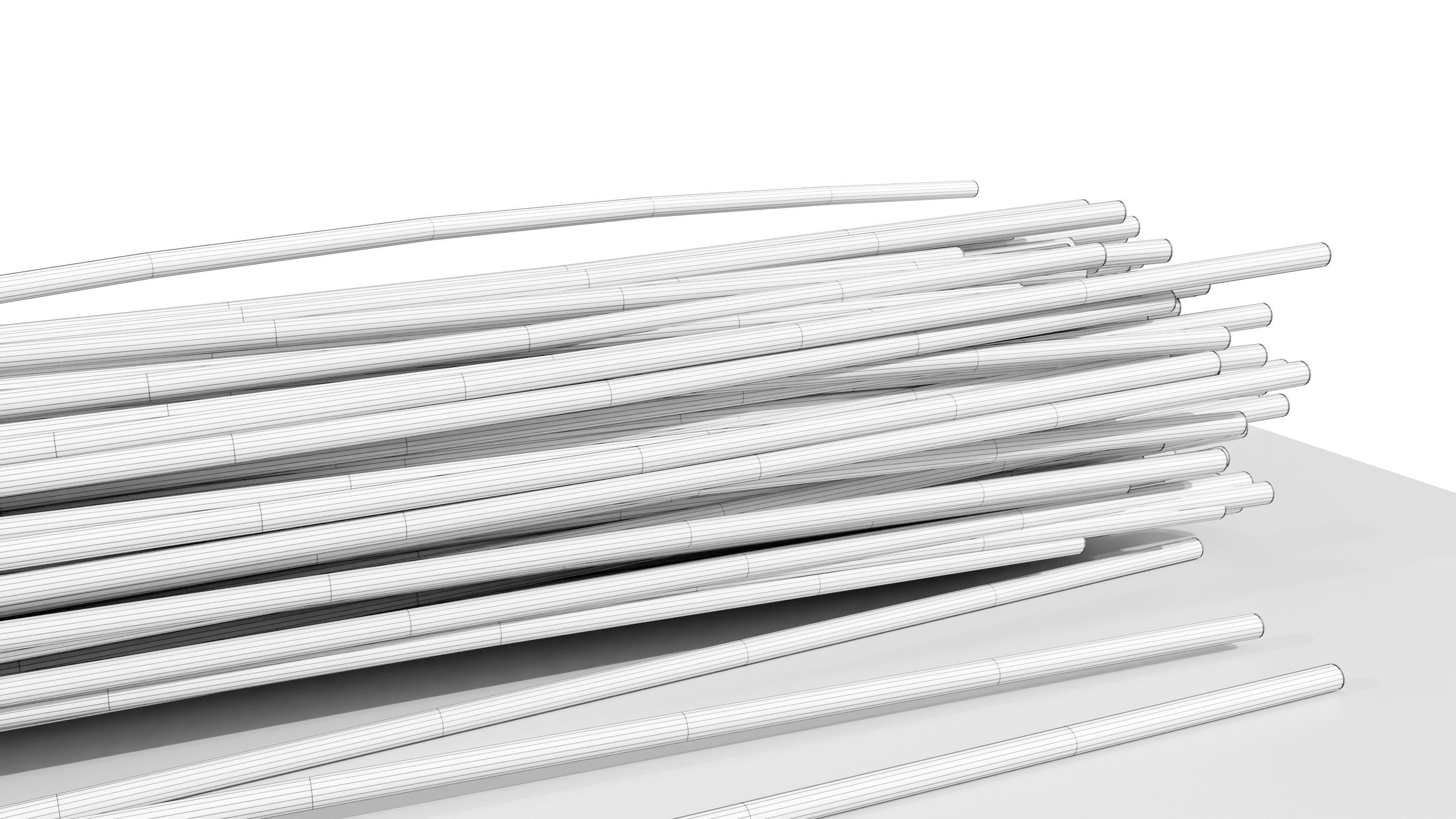 Rusty Concrete Reinforcing Bar 3D model | CGTrader