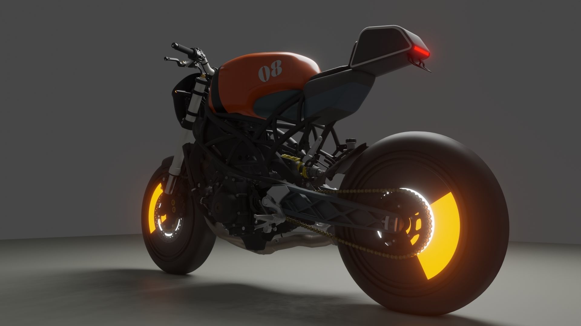 Cafe Racer 3D model | CGTrader