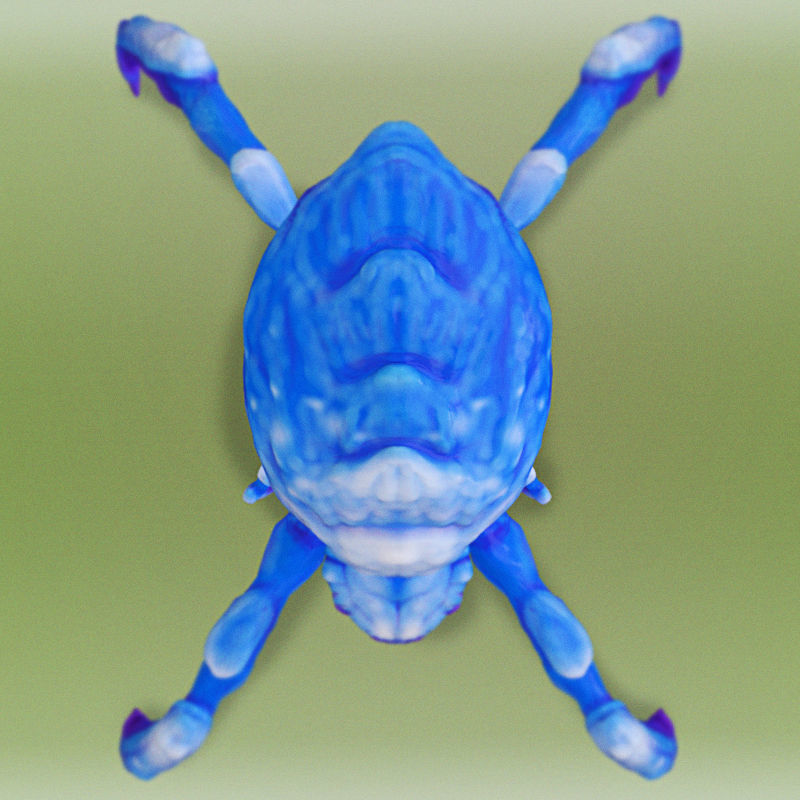 Guardian Space Bug 3D model rigged | CGTrader