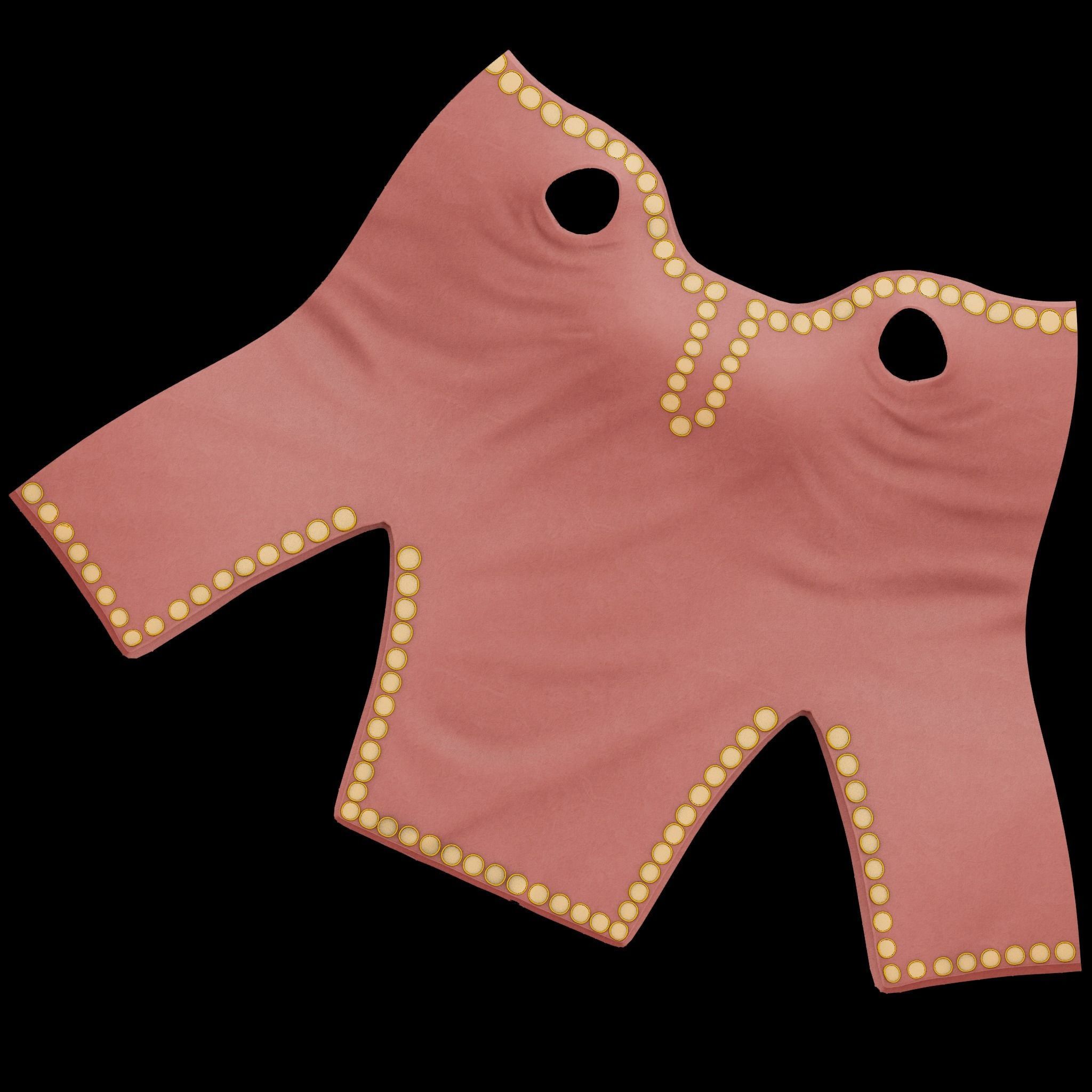 3D model Traditional Indian Clothing Salwar Kameez Top VR / AR / low ...