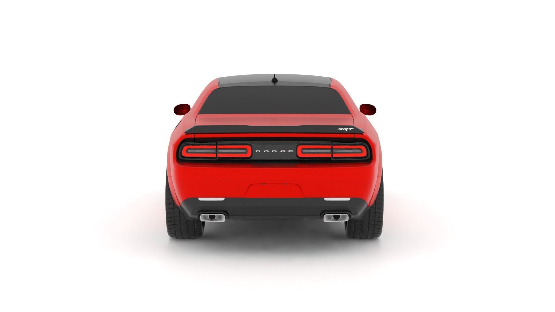 Dodge Demon Challenger 3D model | CGTrader