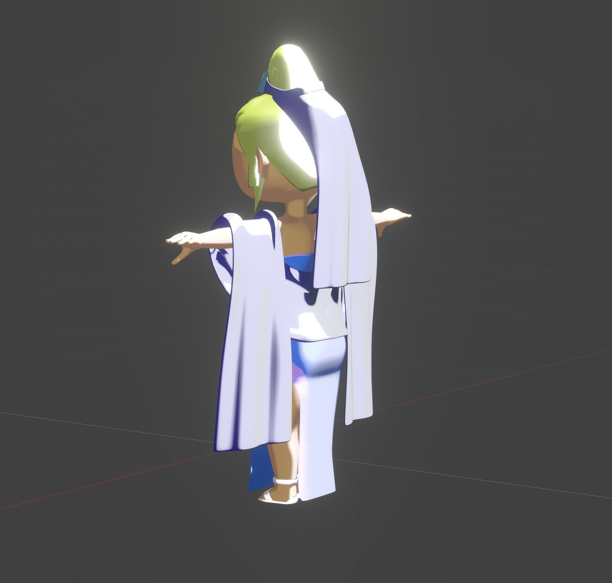 3D model Queen Tetra Zelda VR / AR / low-poly | CGTrader