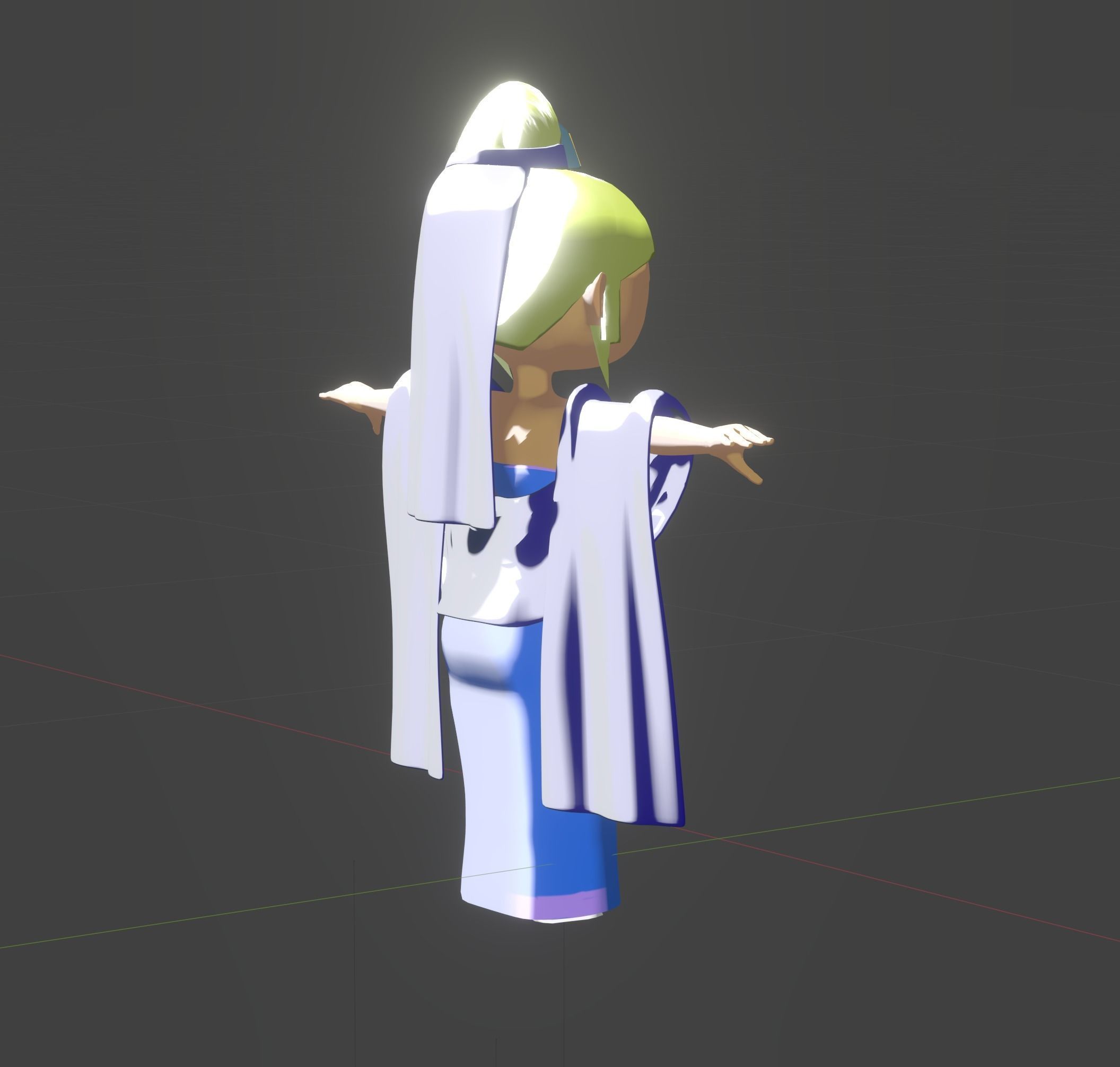 3D model Queen Tetra Zelda VR / AR / low-poly | CGTrader