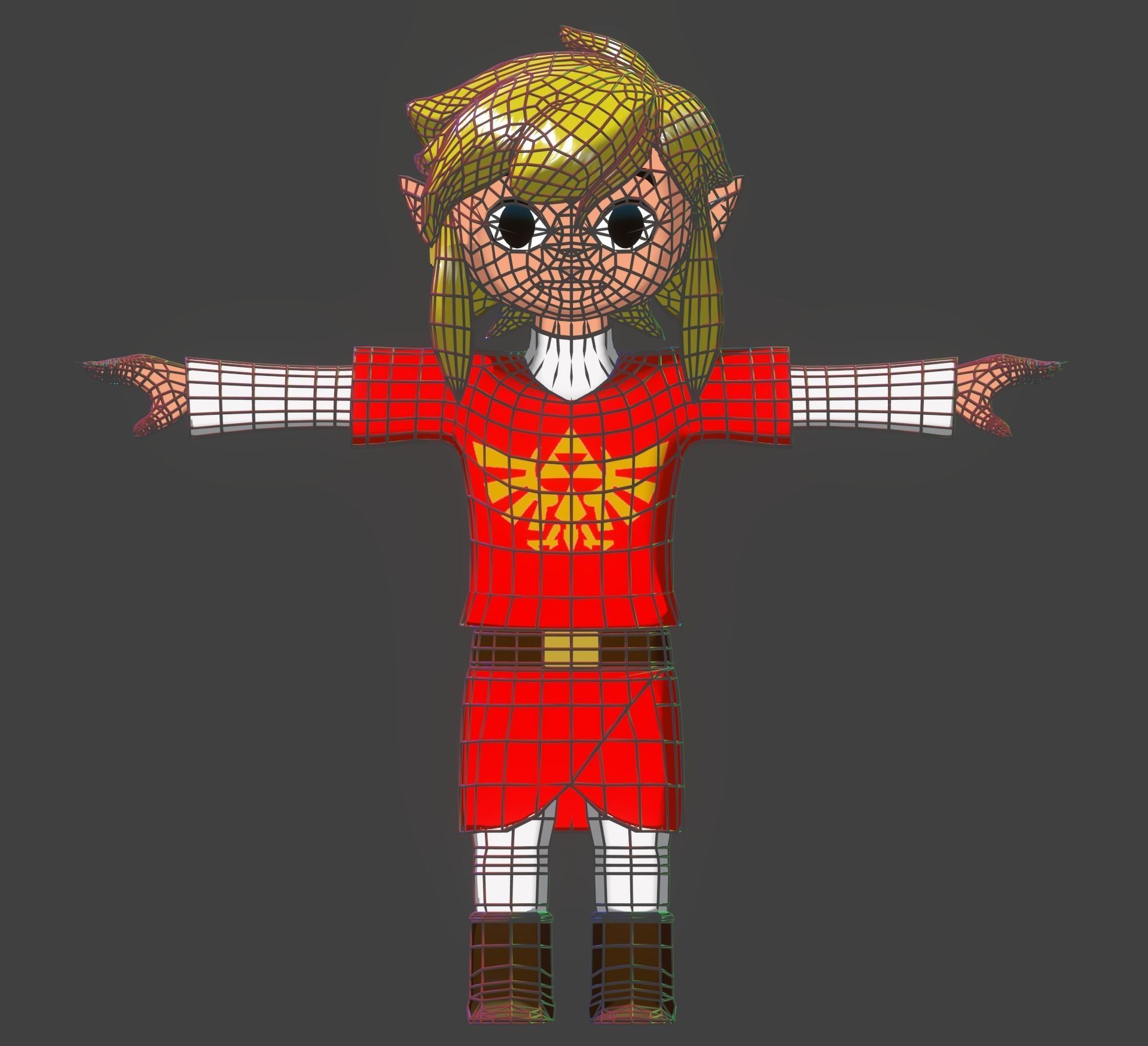 3D model Sir Toon Link VR / AR / low-poly | CGTrader