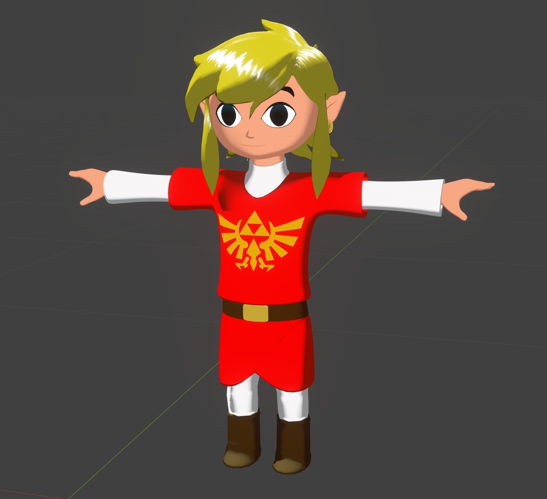 3D model Sir Toon Link VR / AR / low-poly | CGTrader