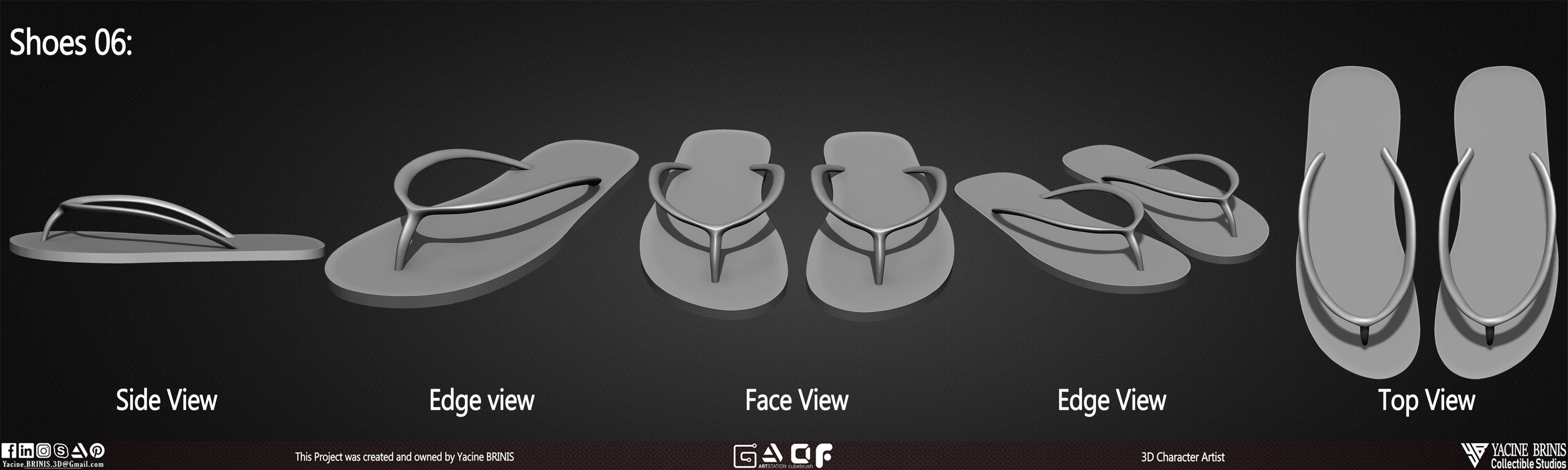 3D model Pack of 20 Shoes Volume 03 VR / AR / low-poly | CGTrader