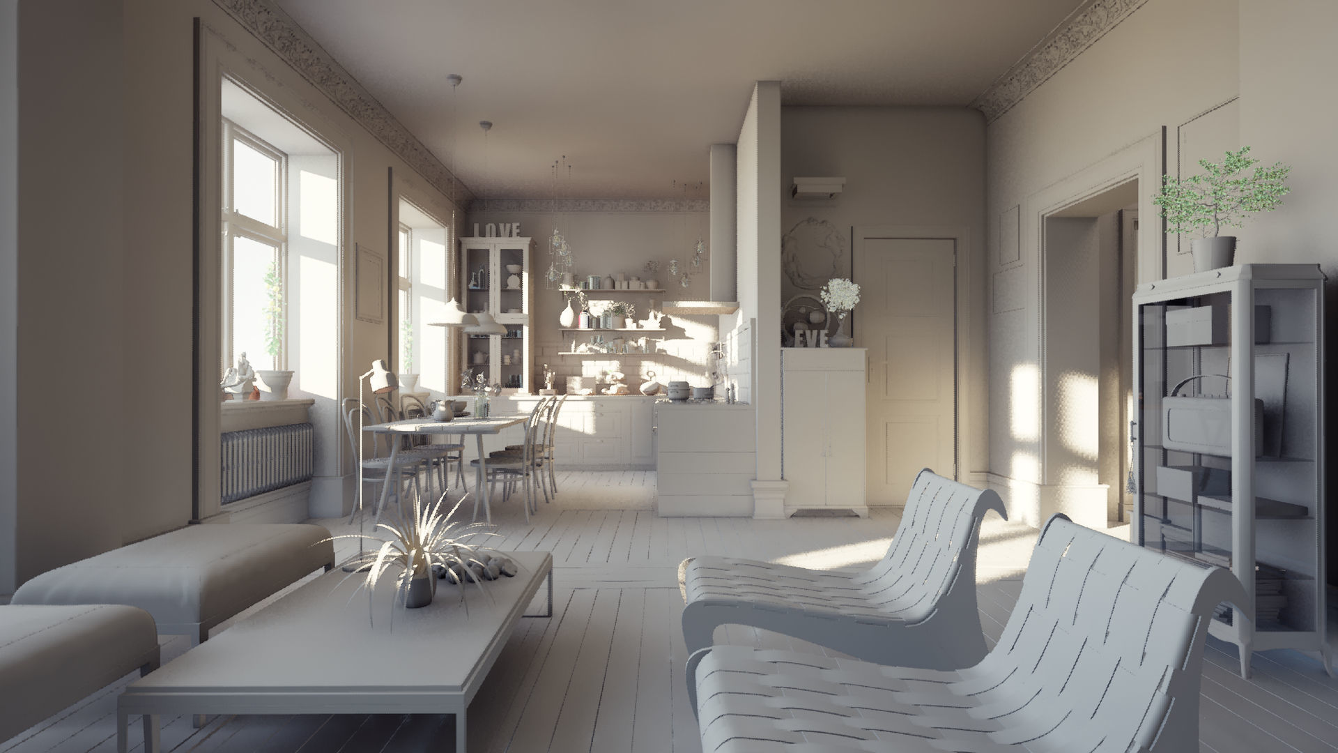 Nordic Flat - Unreal Engine 5 3D model | CGTrader