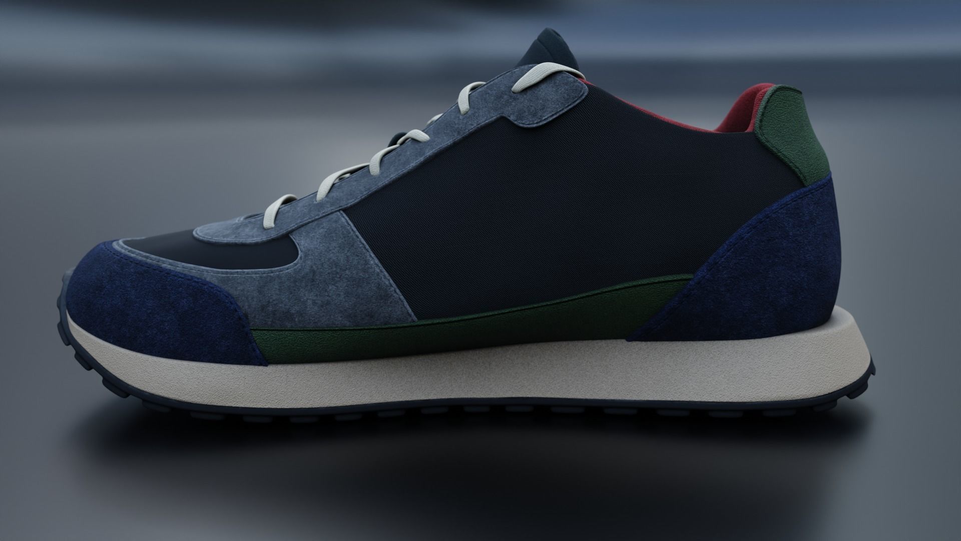 3D model Sneaker VR / AR / low-poly | CGTrader