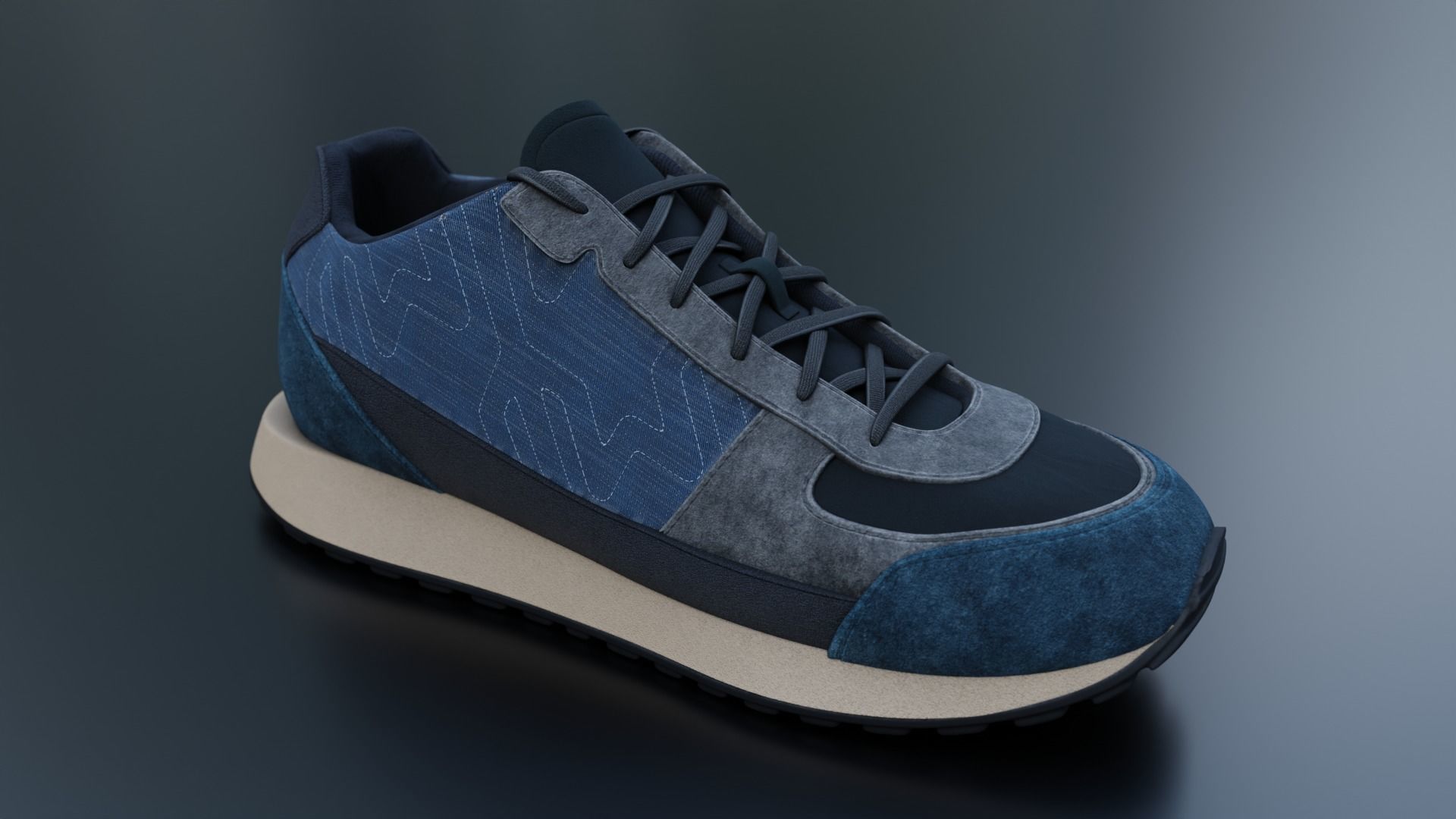 3D model Sneaker VR / AR / low-poly | CGTrader