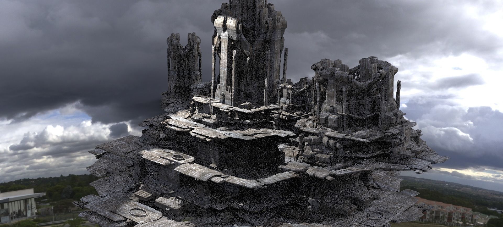 Civilization Ship architecture 4 designs 3D model | CGTrader