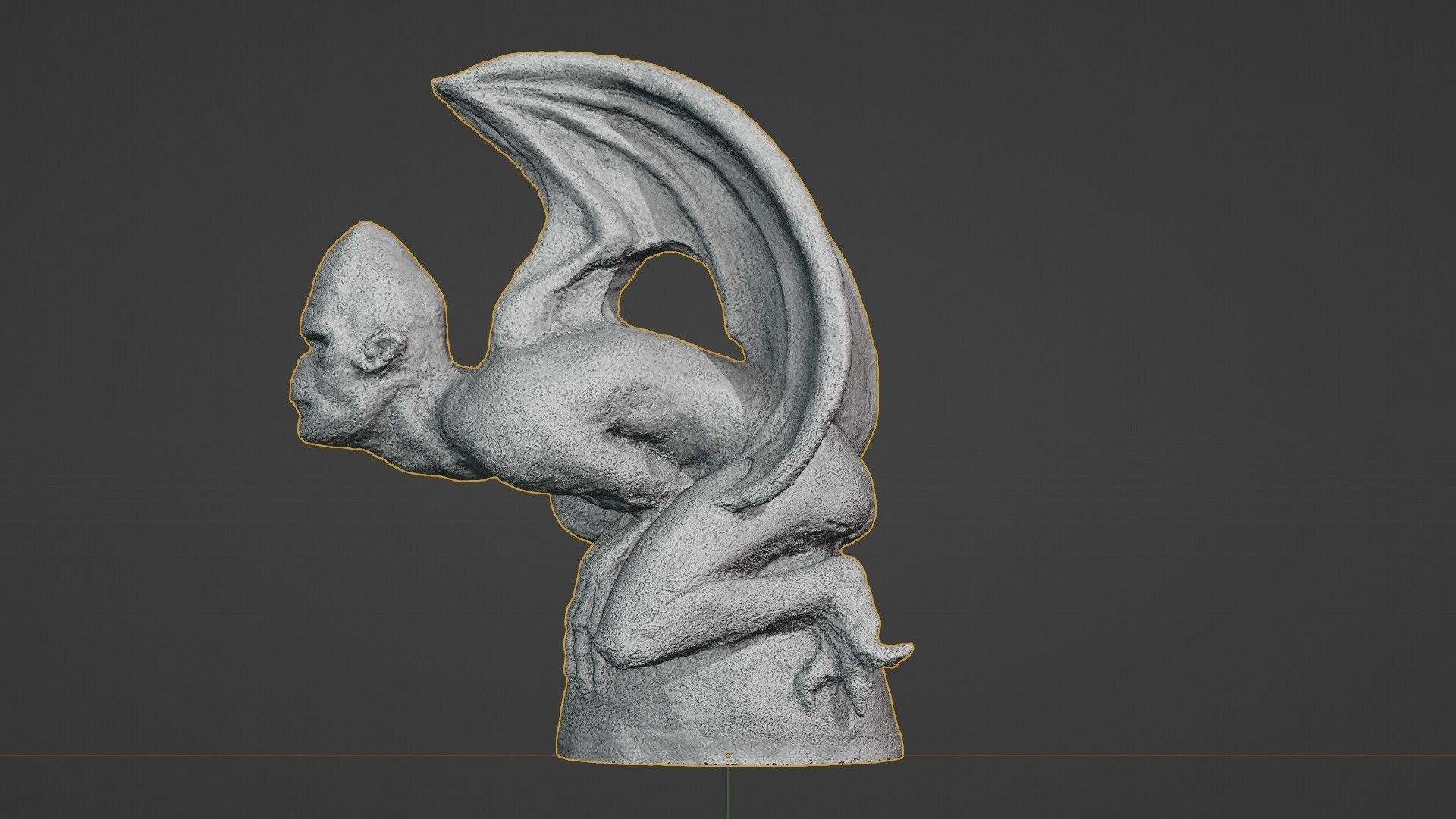 Gargoyle for 3dPrinting 3D model 3D printable | CGTrader