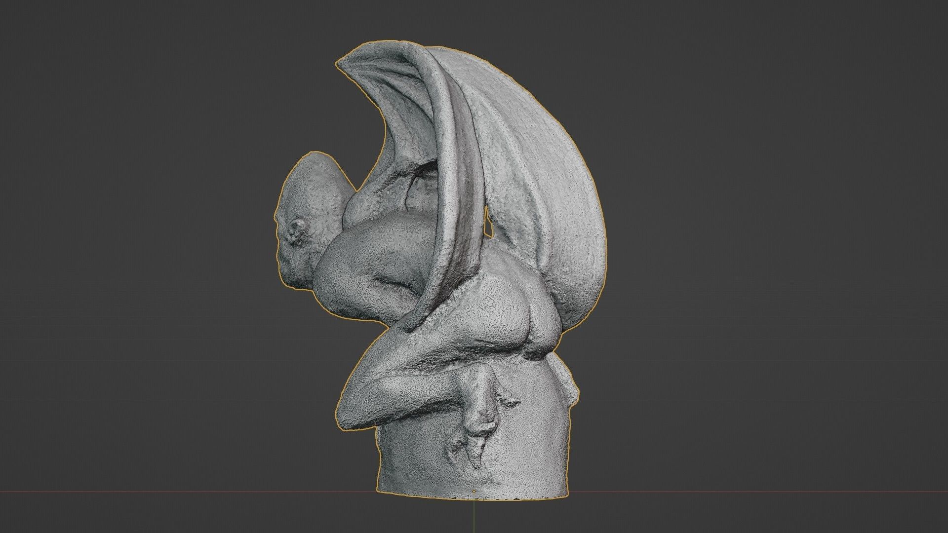 Gargoyle for 3dPrinting 3D model 3D printable | CGTrader