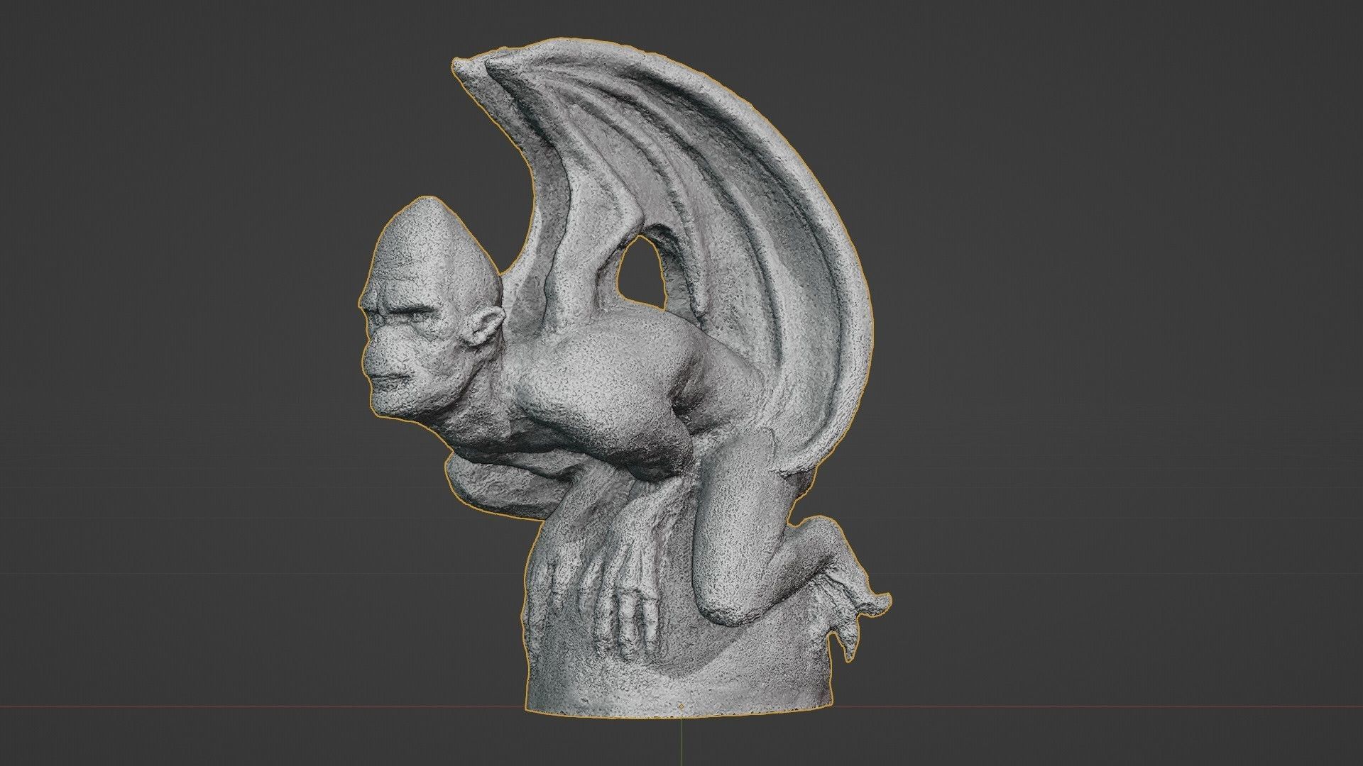 Gargoyle for 3dPrinting 3D model 3D printable | CGTrader