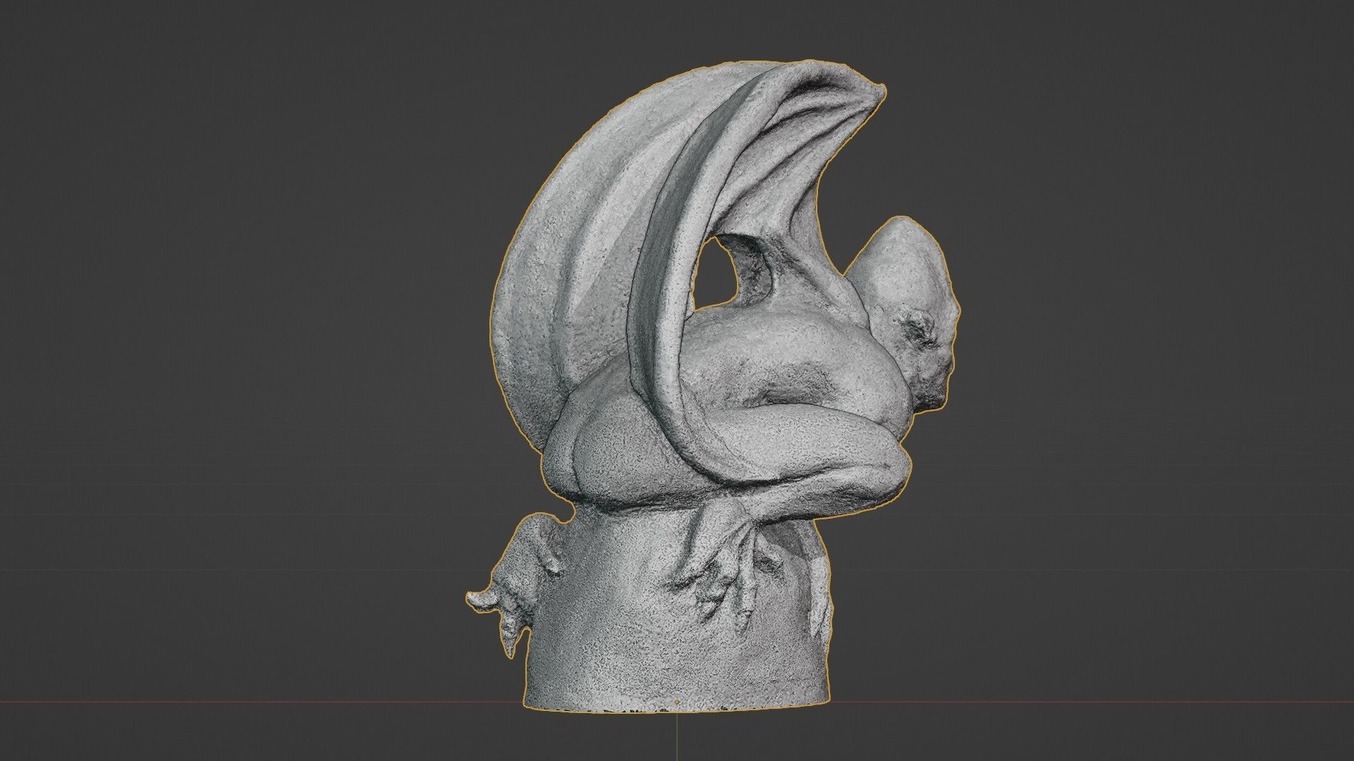 Gargoyle for 3dPrinting 3D model 3D printable | CGTrader