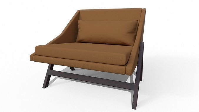 Mod Triad Lounge Chair 3d model free 3D model | CGTrader