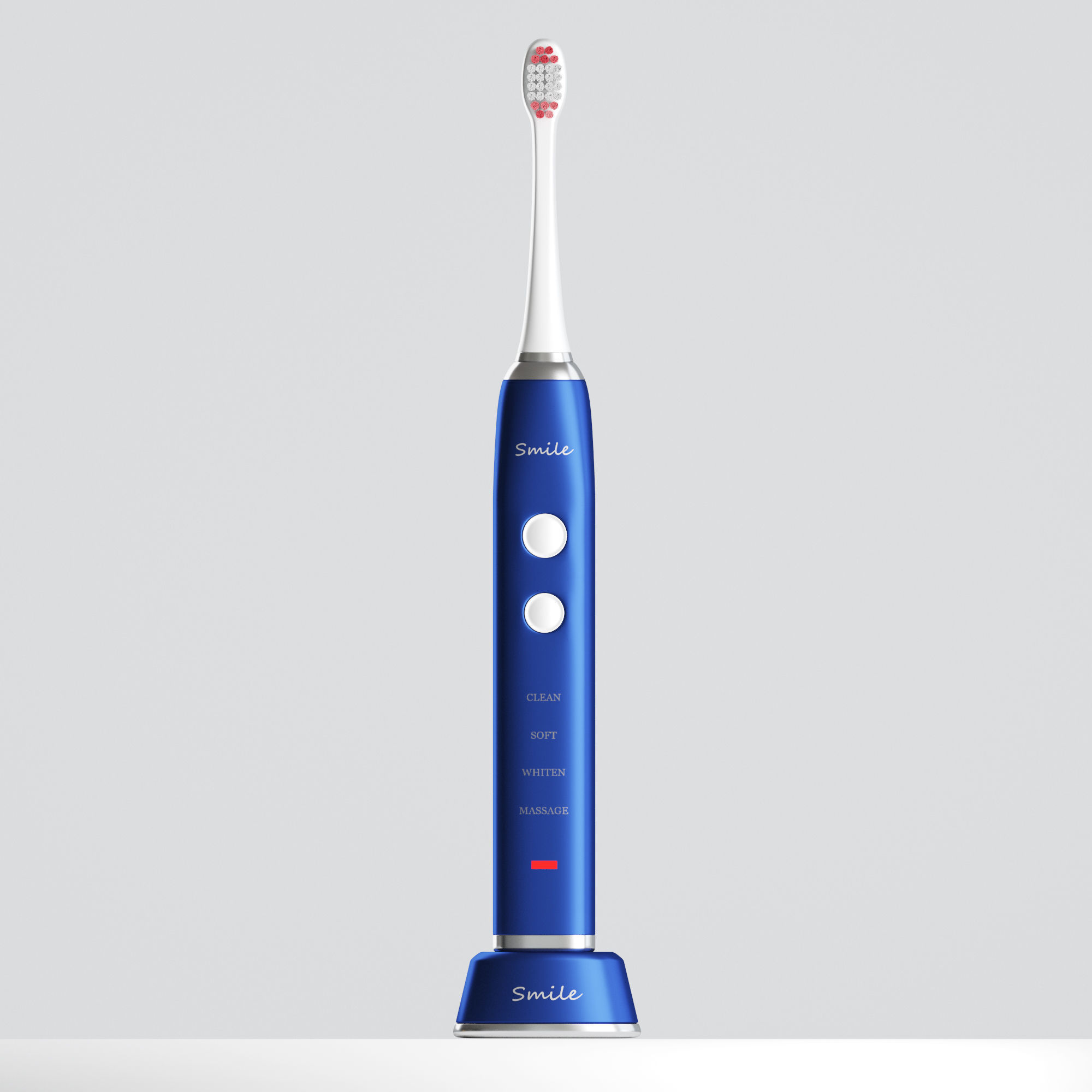 Toothbrush Smile - electric 3D model | CGTrader