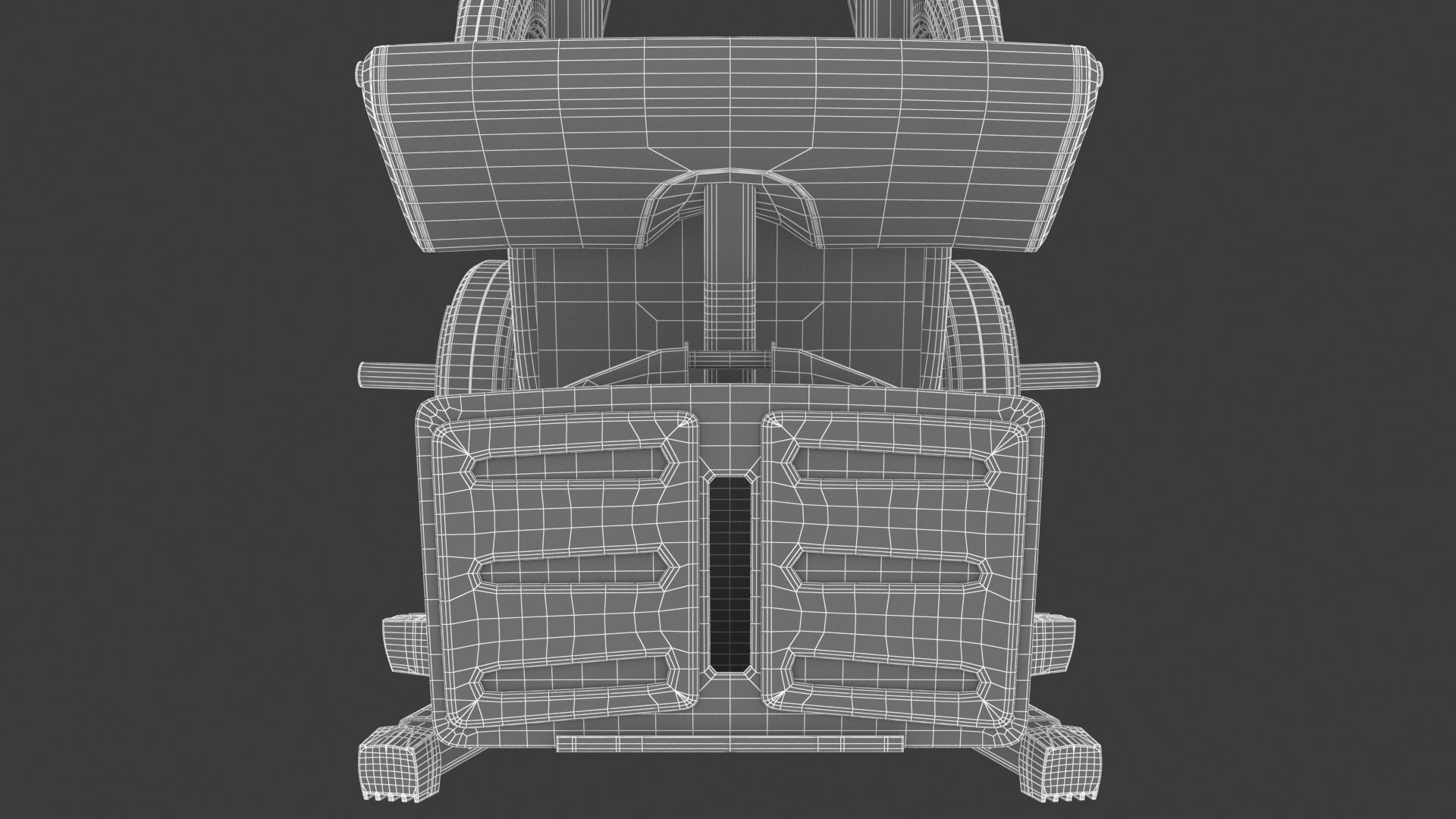 Bowflex Revolution Accessory Rack 3D model | CGTrader