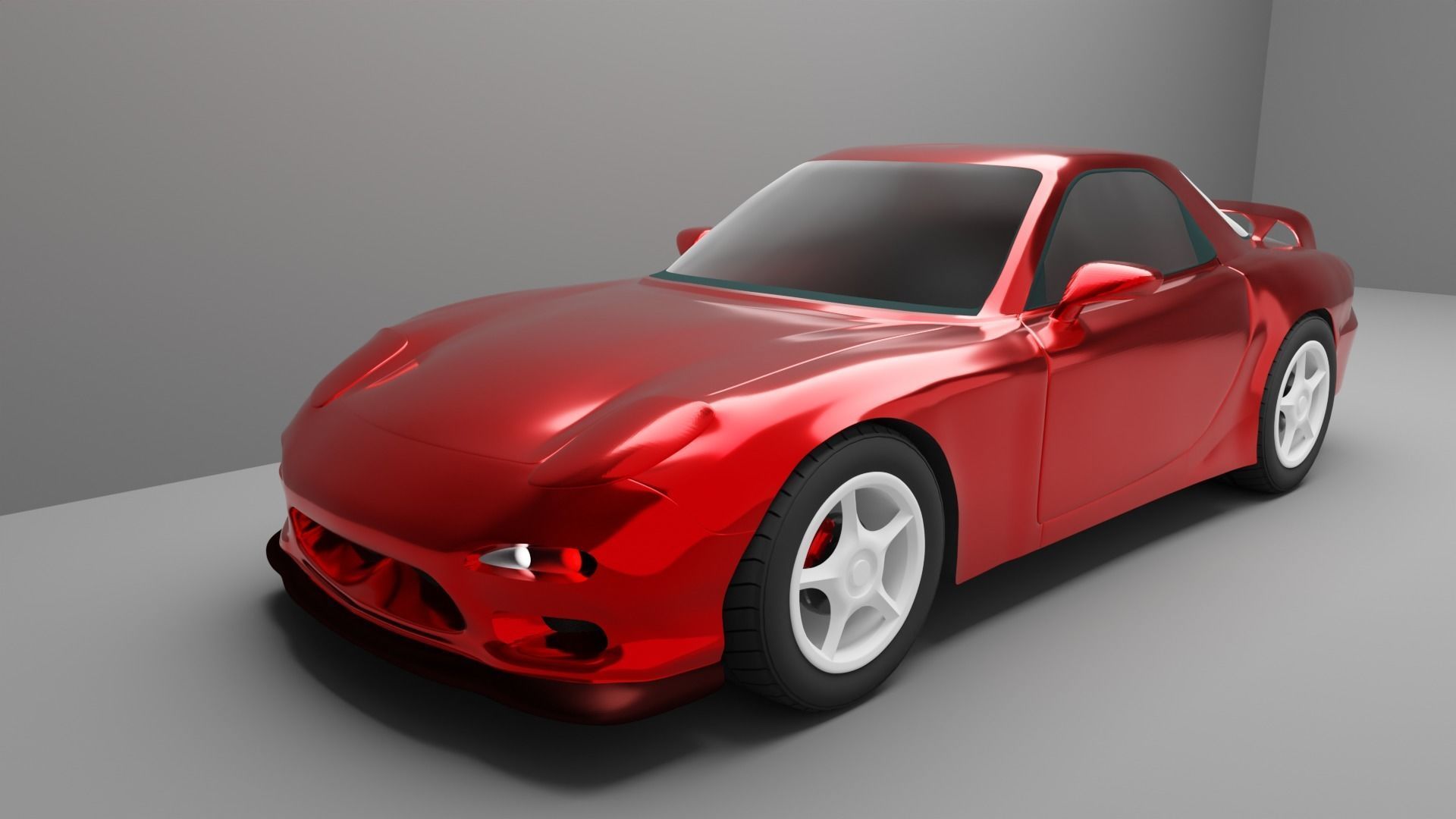 Mazda RX7 free 3D model | CGTrader