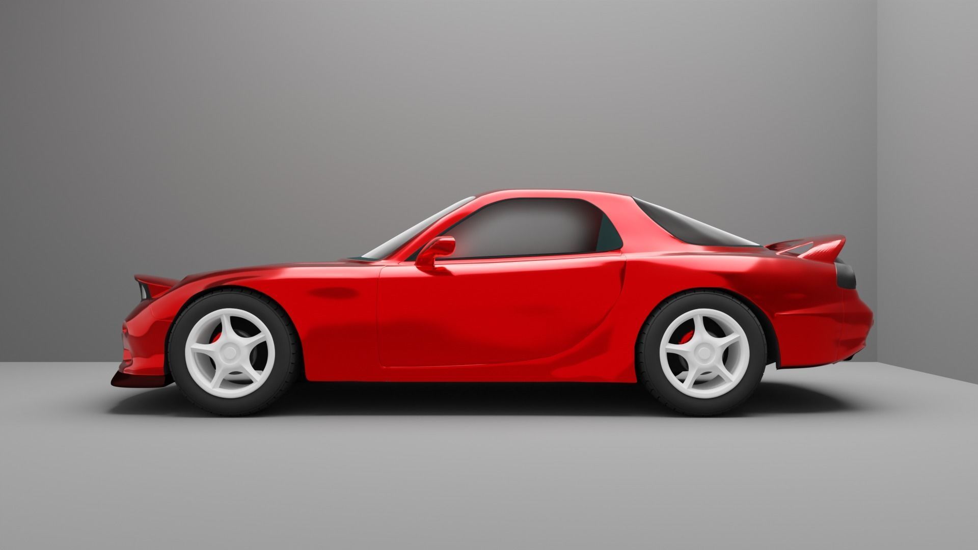Mazda RX7 free 3D model | CGTrader