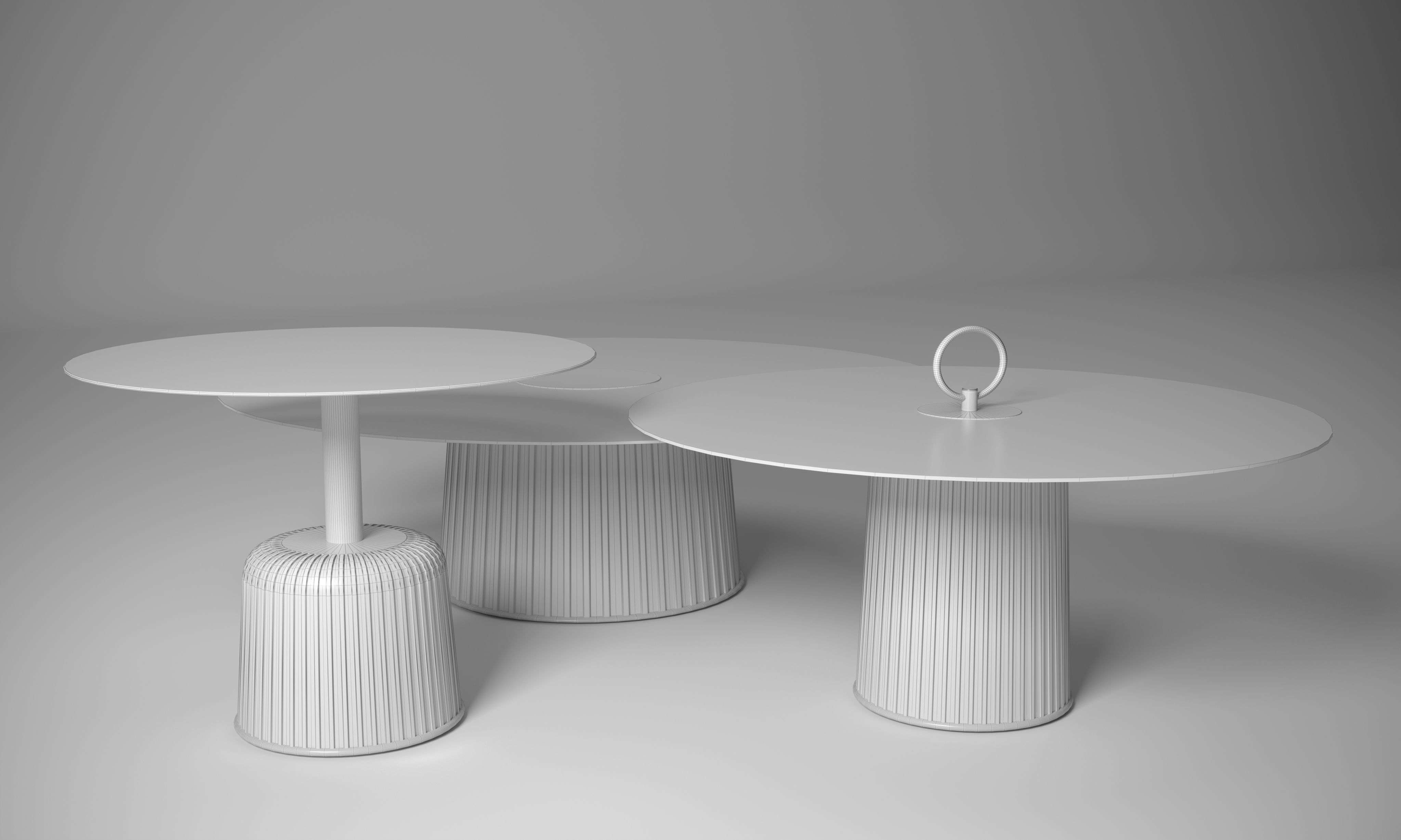 center tables 3D model | CGTrader