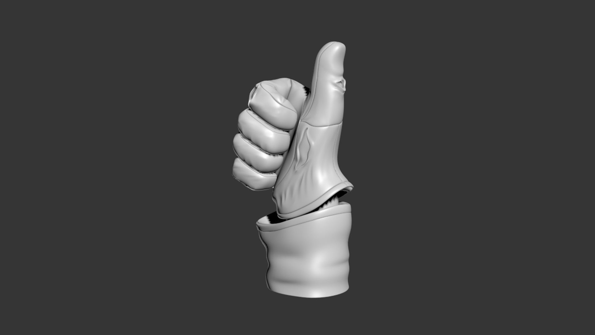 TERMINATOR Like Hand 3D model | CGTrader