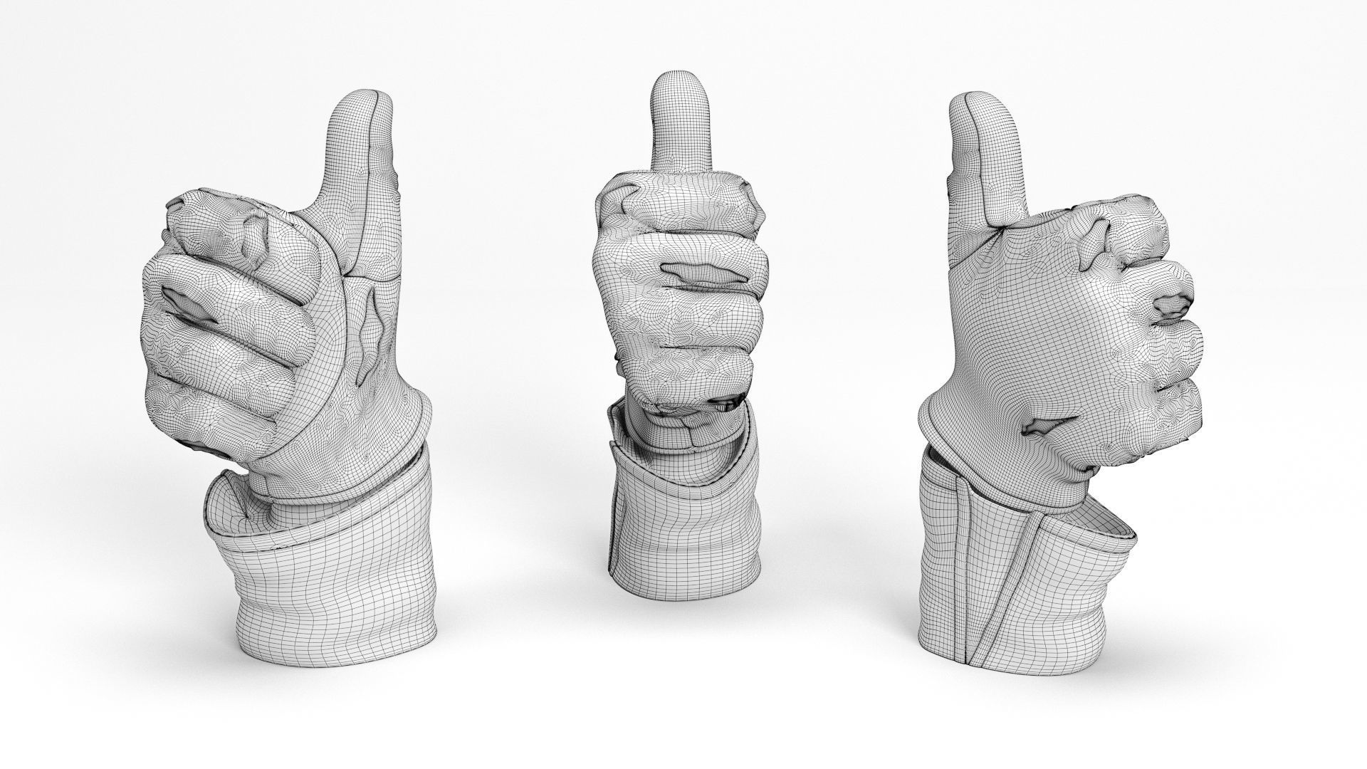 TERMINATOR Like Hand 3D model | CGTrader