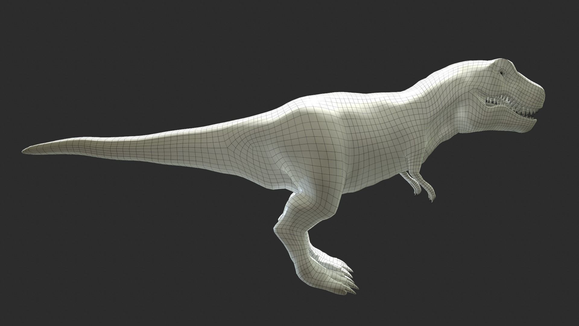 Tyrannosaurus Rex free VR / AR / low-poly 3D model rigged | CGTrader