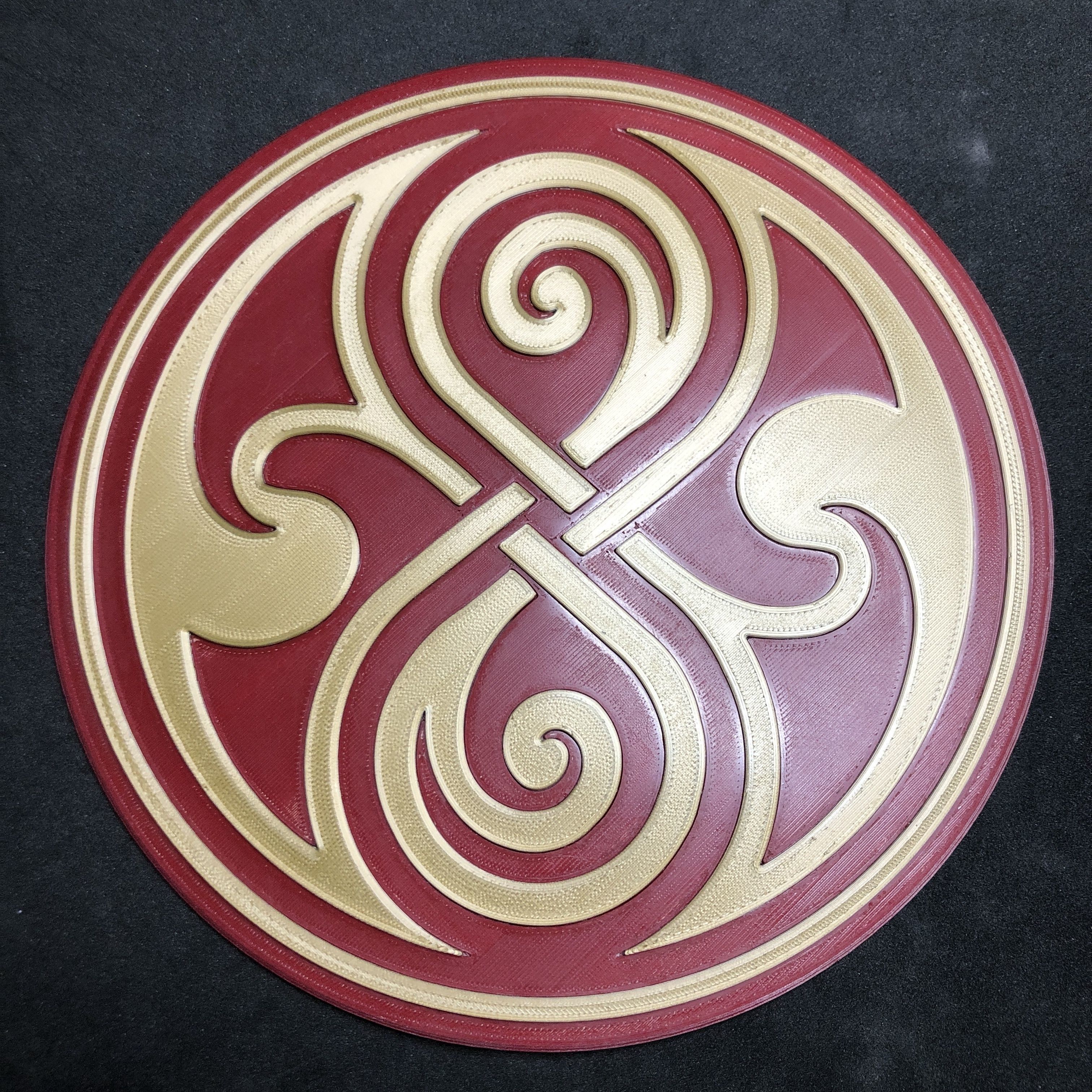 Seal of Rassilon Wall Plaque 3D model 3D printable | CGTrader