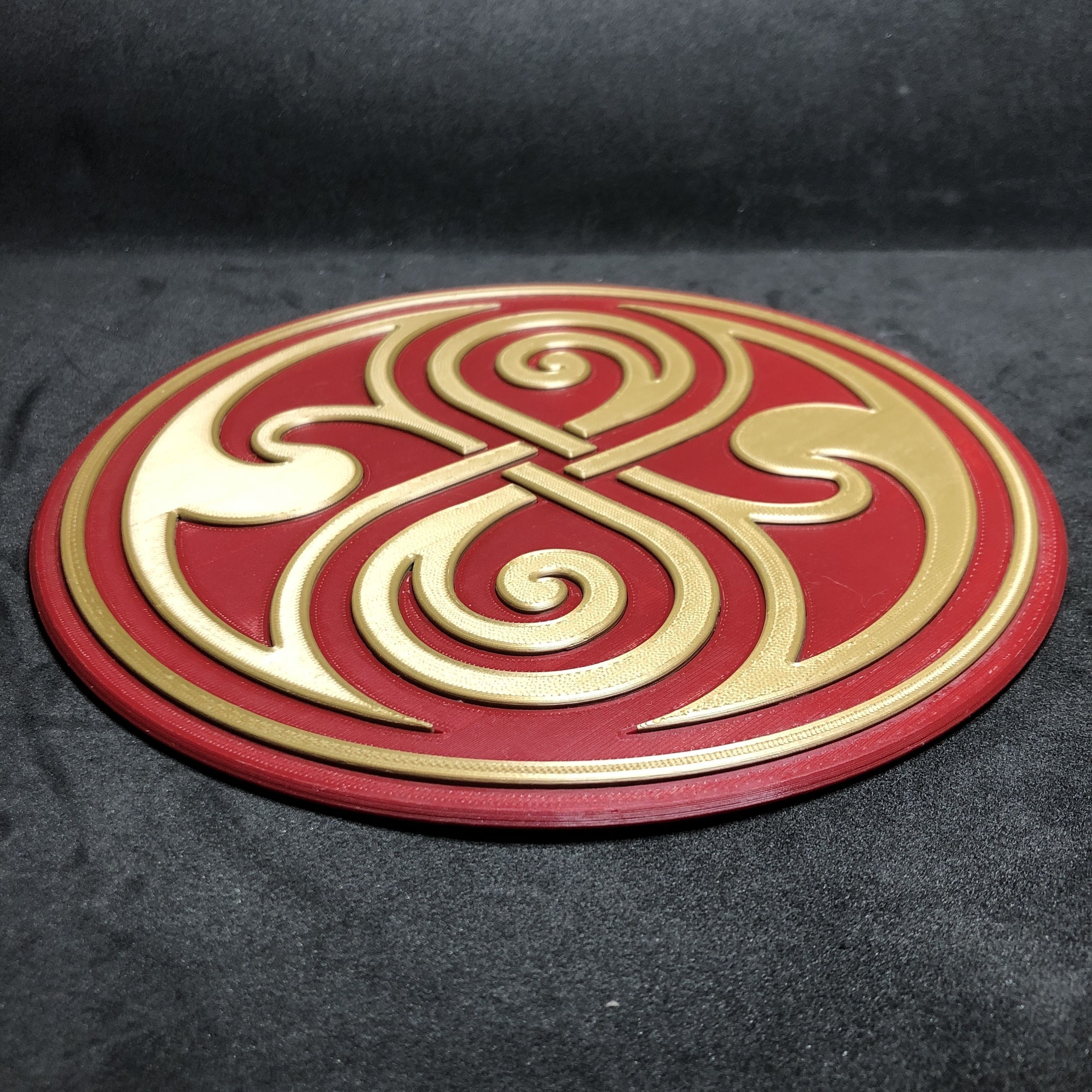 Seal of Rassilon Wall Plaque 3D model 3D printable | CGTrader