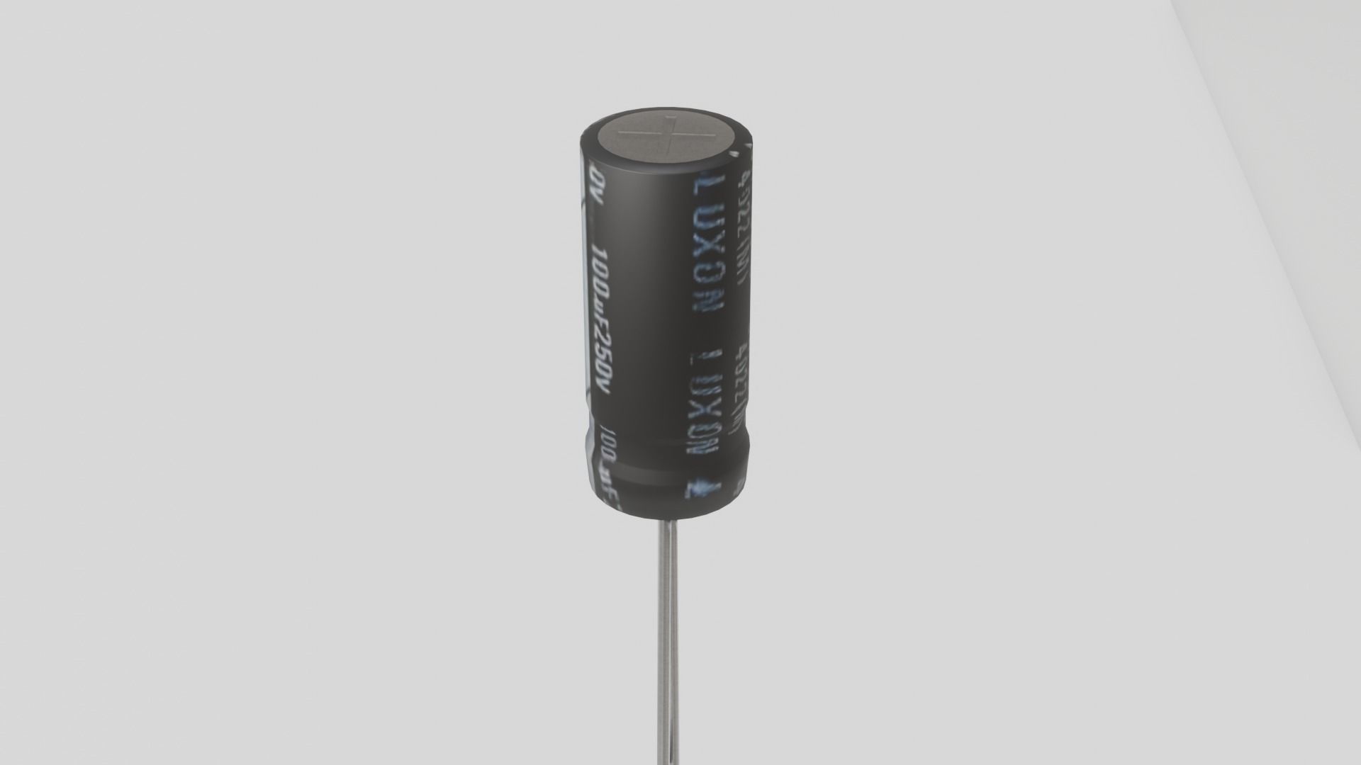 Electrolytic Capacitor free 3D model | CGTrader