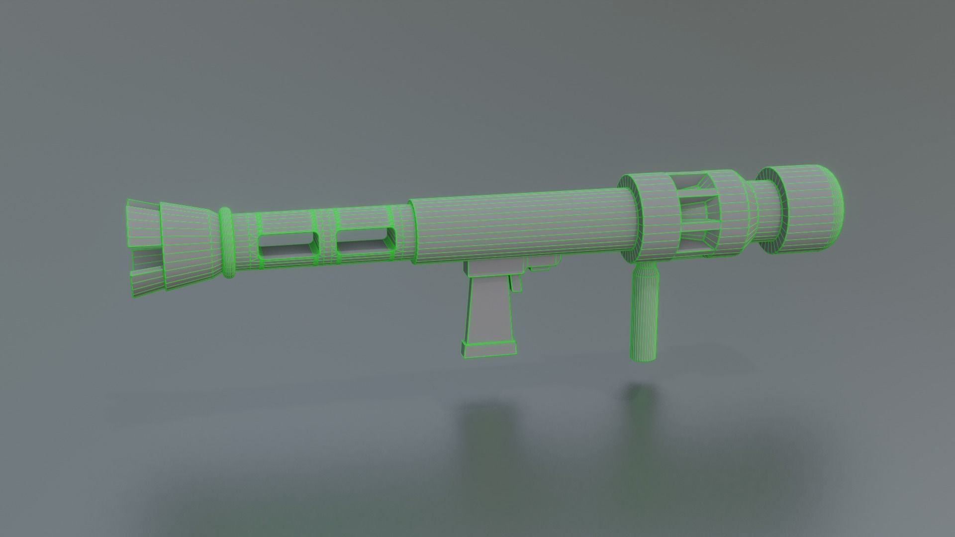 3D model Rocket Launcher VR / AR / low-poly | CGTrader