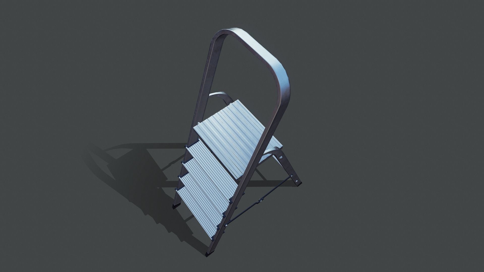 3D model Step Ladder - Tutorial Included VR / AR / low-poly | CGTrader