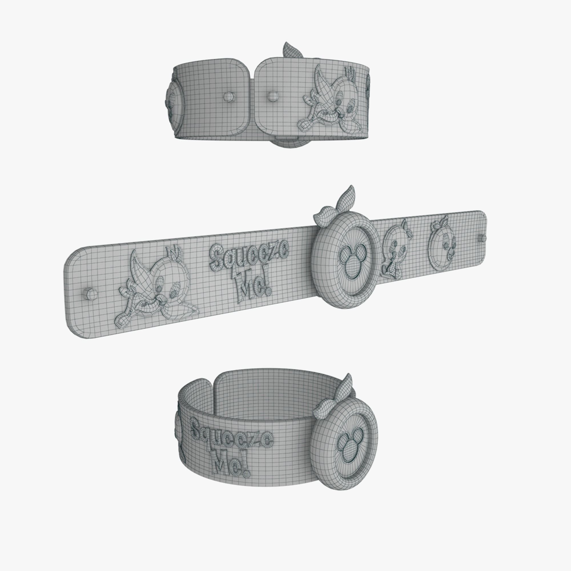 Disney magic band 3D model | CGTrader
