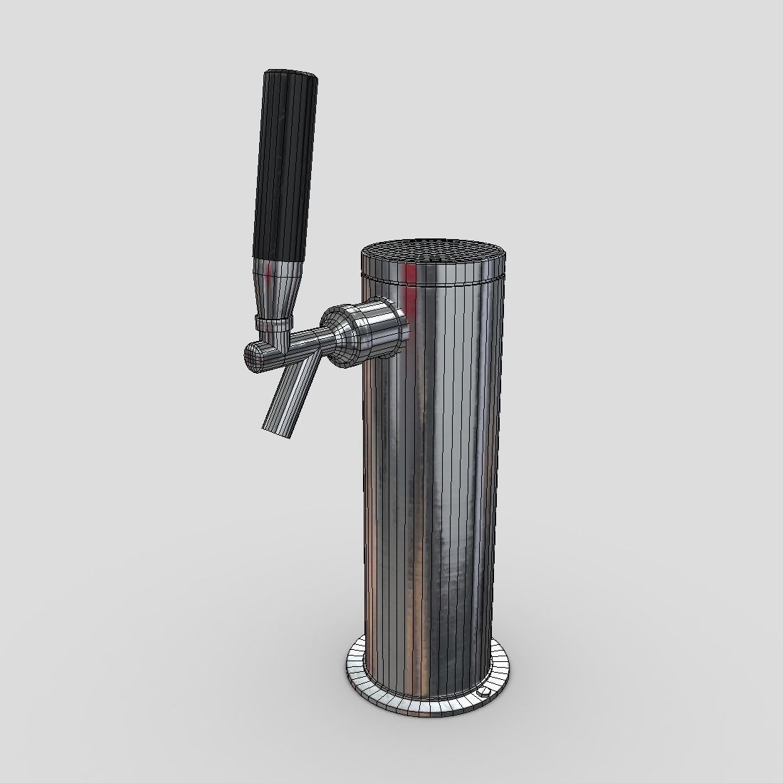 CC0 - Beer Tap free VR / AR / low-poly 3D model | CGTrader