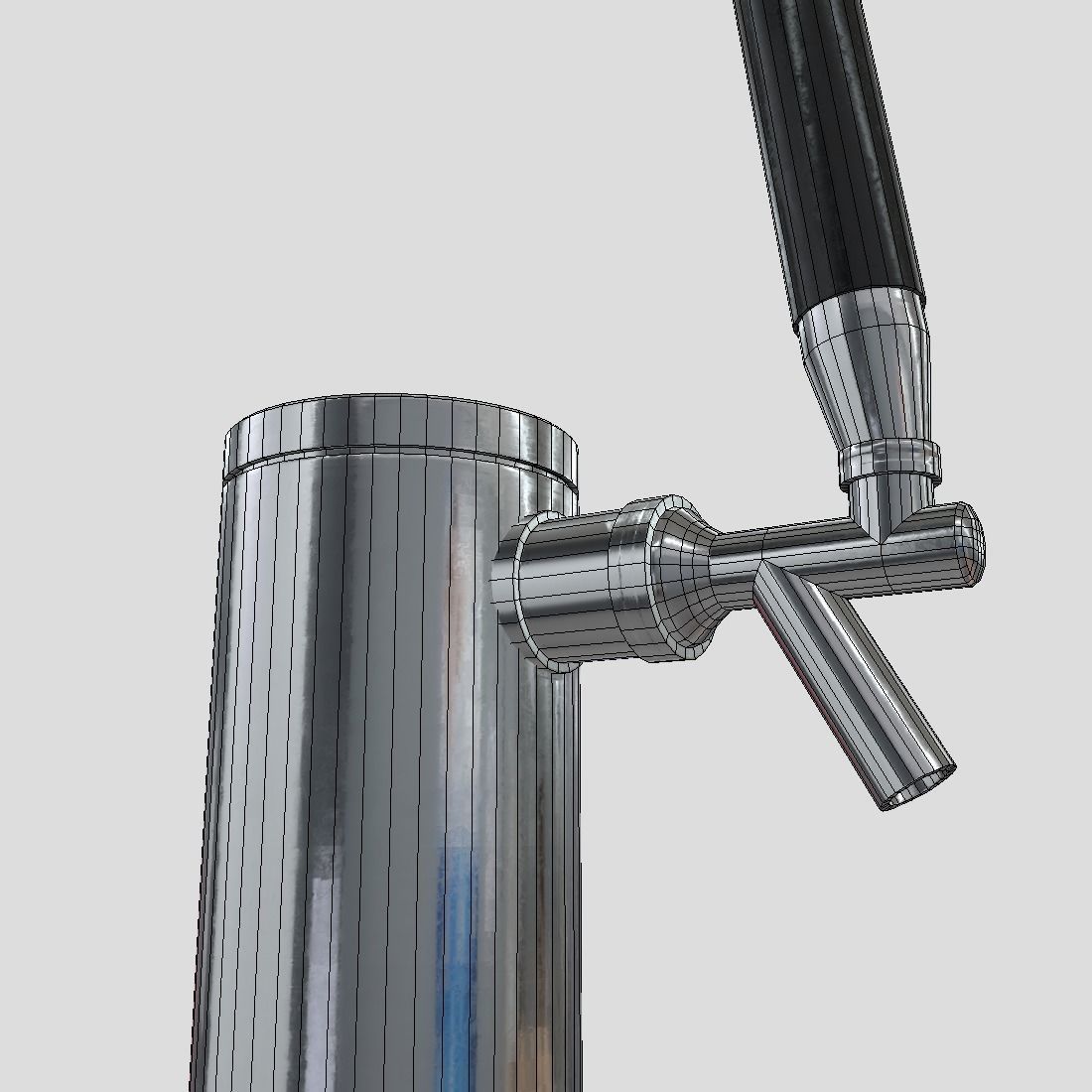 CC0 - Beer Tap free VR / AR / low-poly 3D model | CGTrader