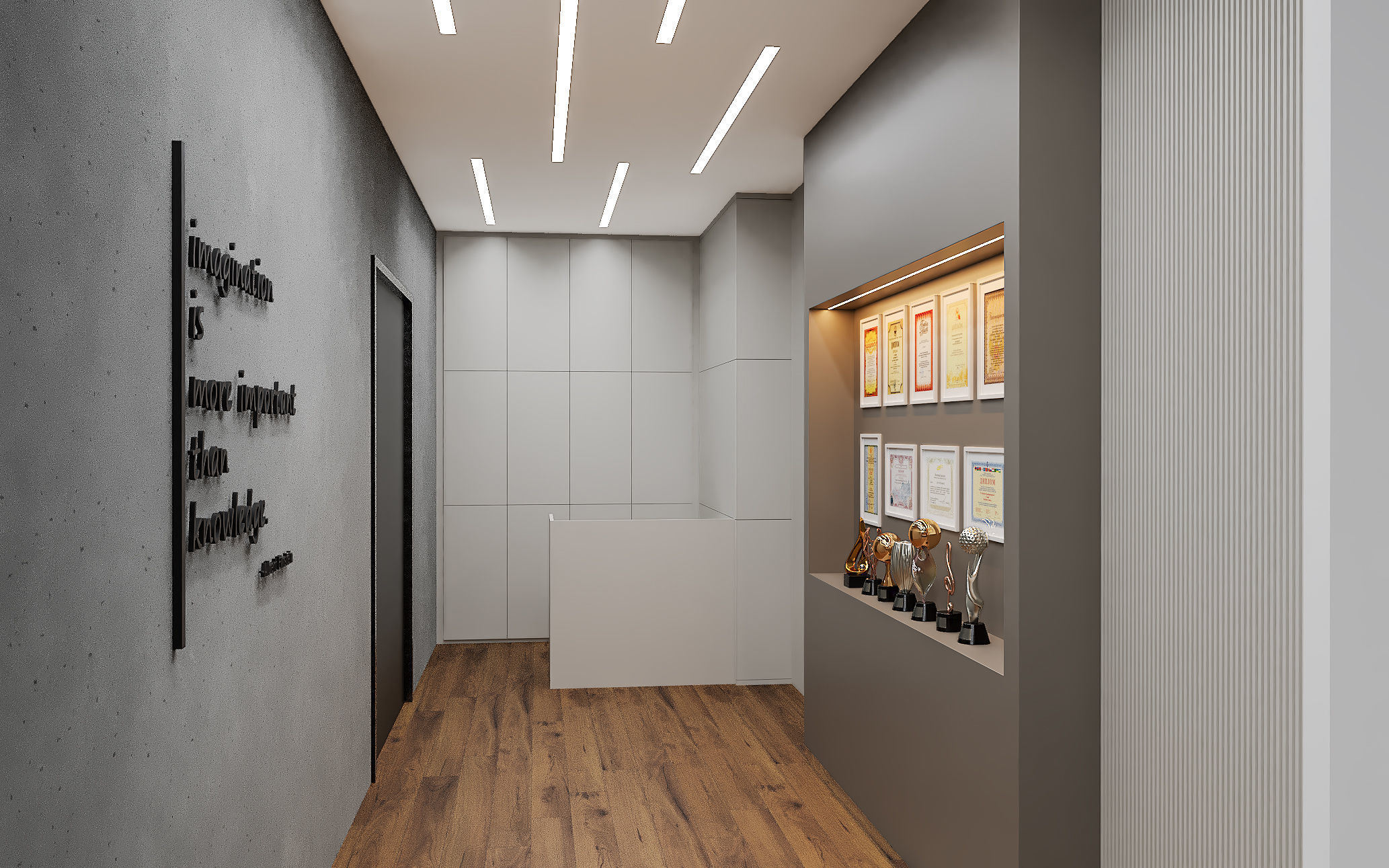 Office workspace design boss room 3D model | CGTrader