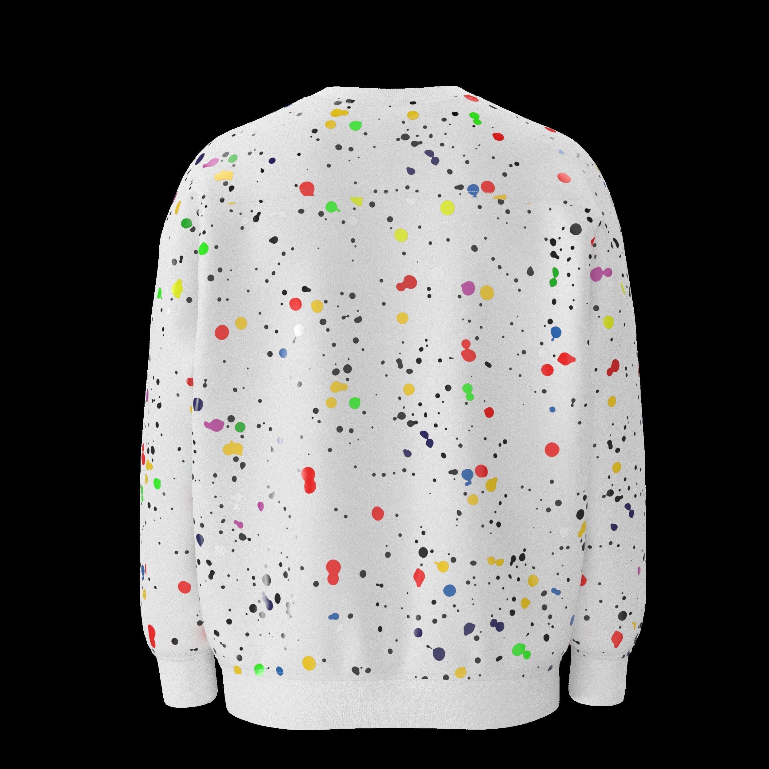 Swetshirt splatter sweatshirt Texture | CGTrader