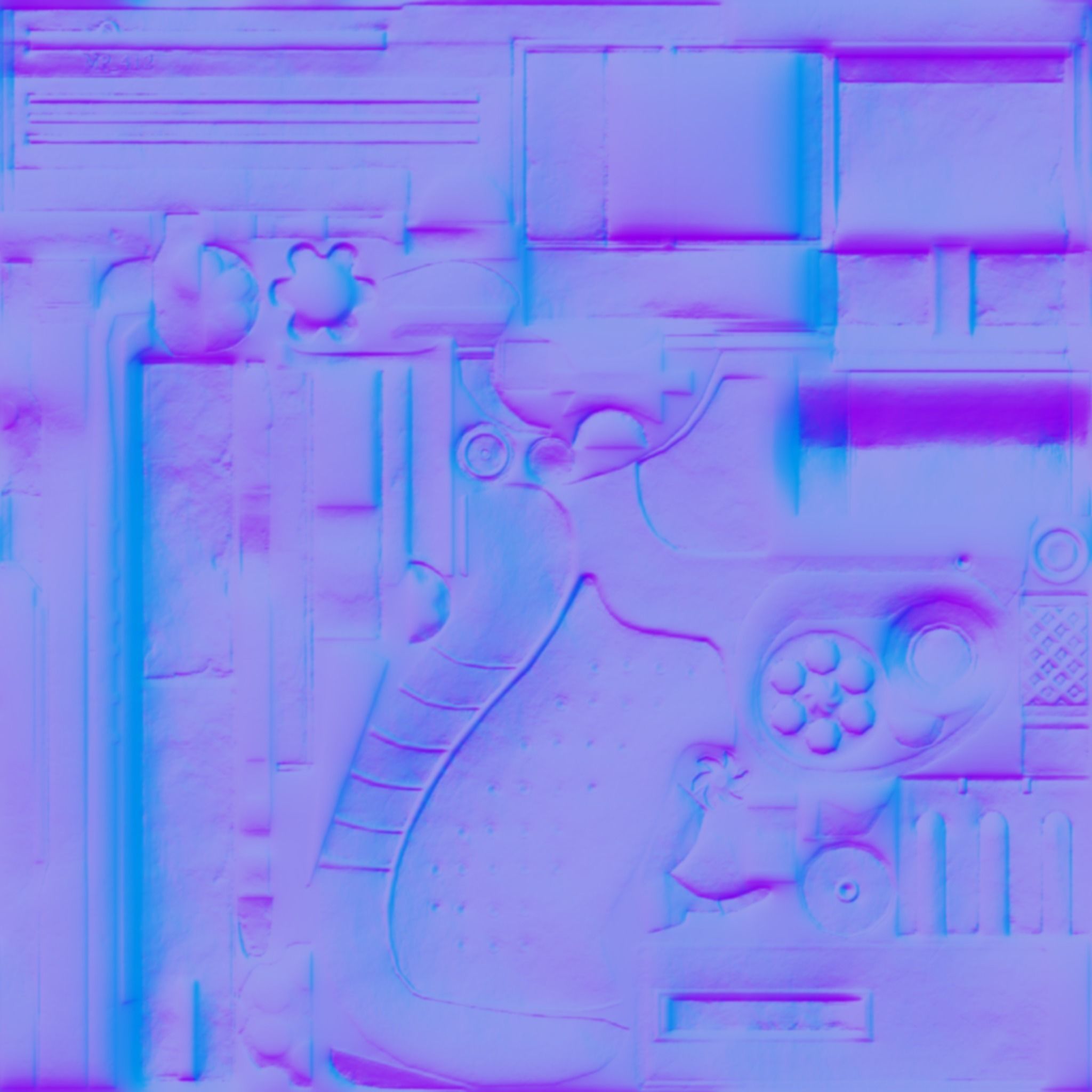 3D model MP-412 Rex Revolver Gun VR / AR / low-poly | CGTrader