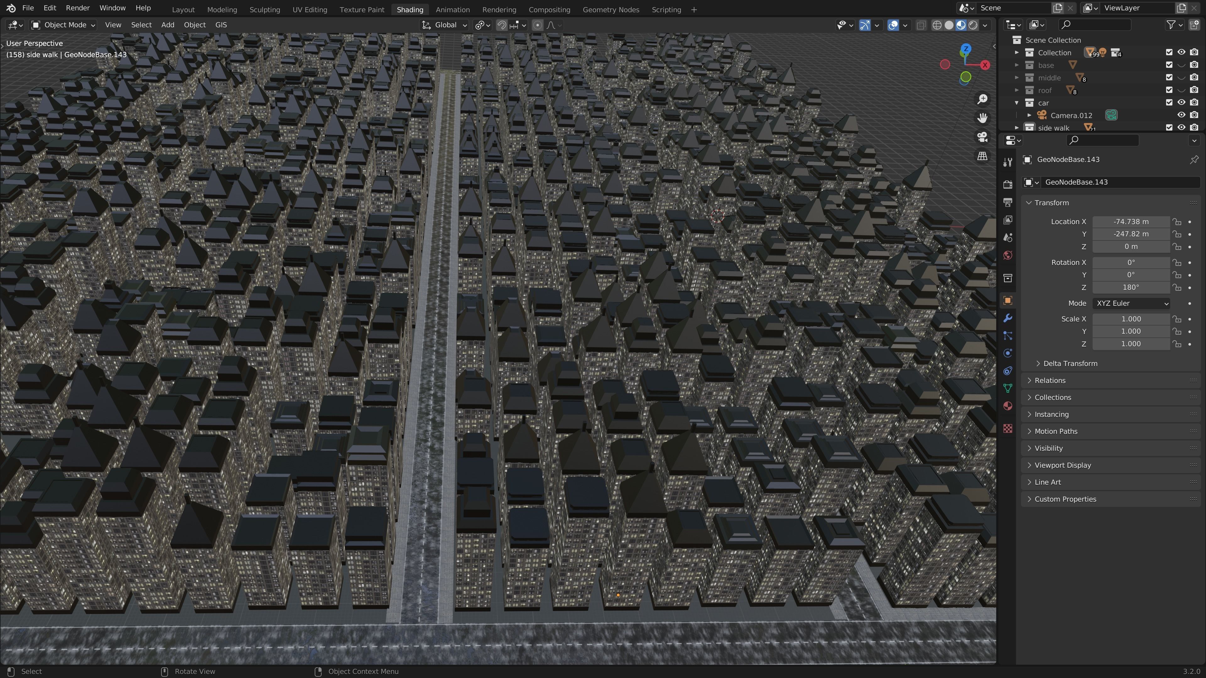 city with tall buildings free 3D model | CGTrader
