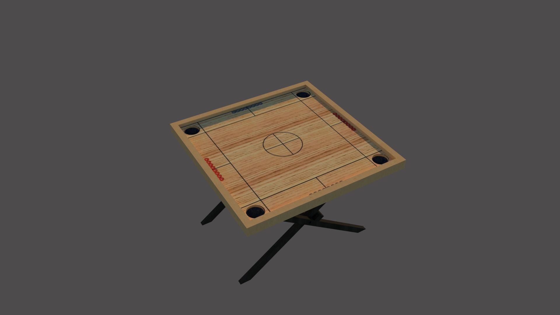 Nous game table DIY 3D model | CGTrader