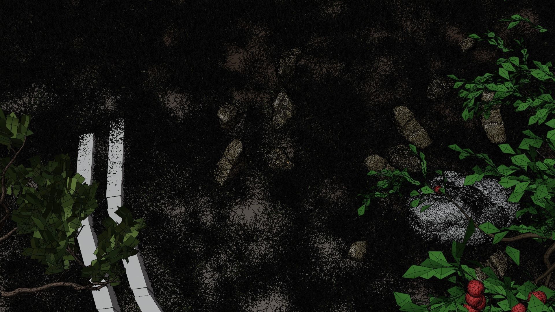 3D model 3D realistic Stylized landscape model VR / AR / low-poly ...