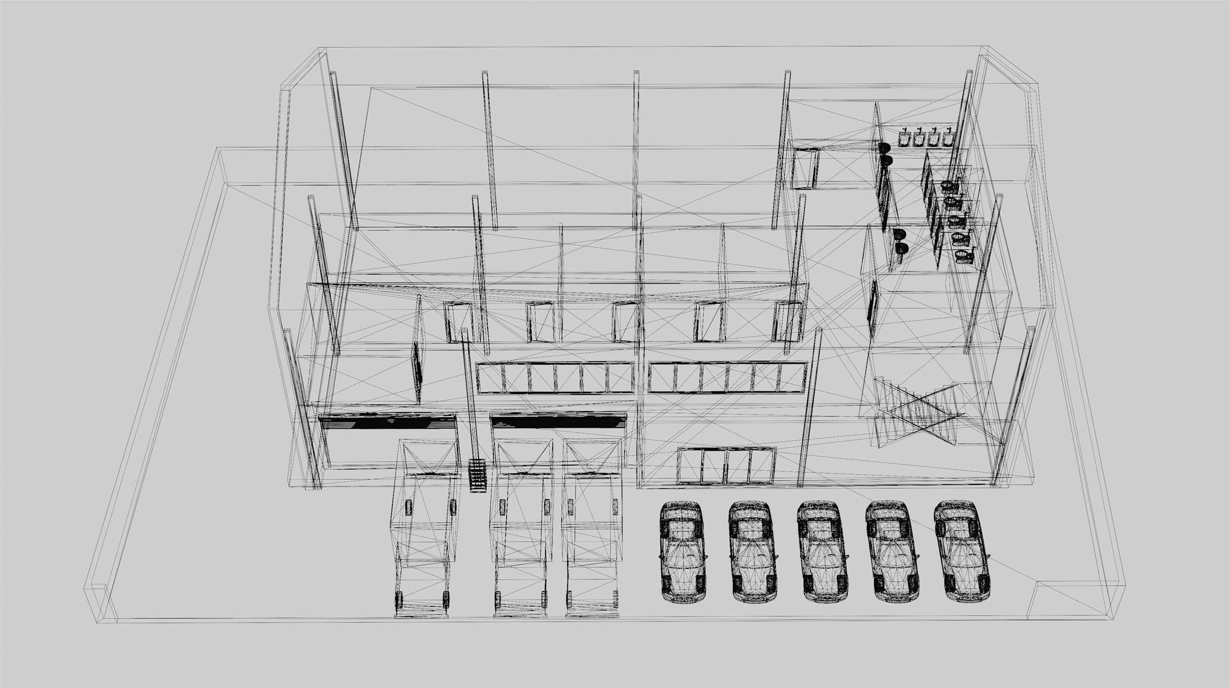 Mini warehouse 3D model | CGTrader