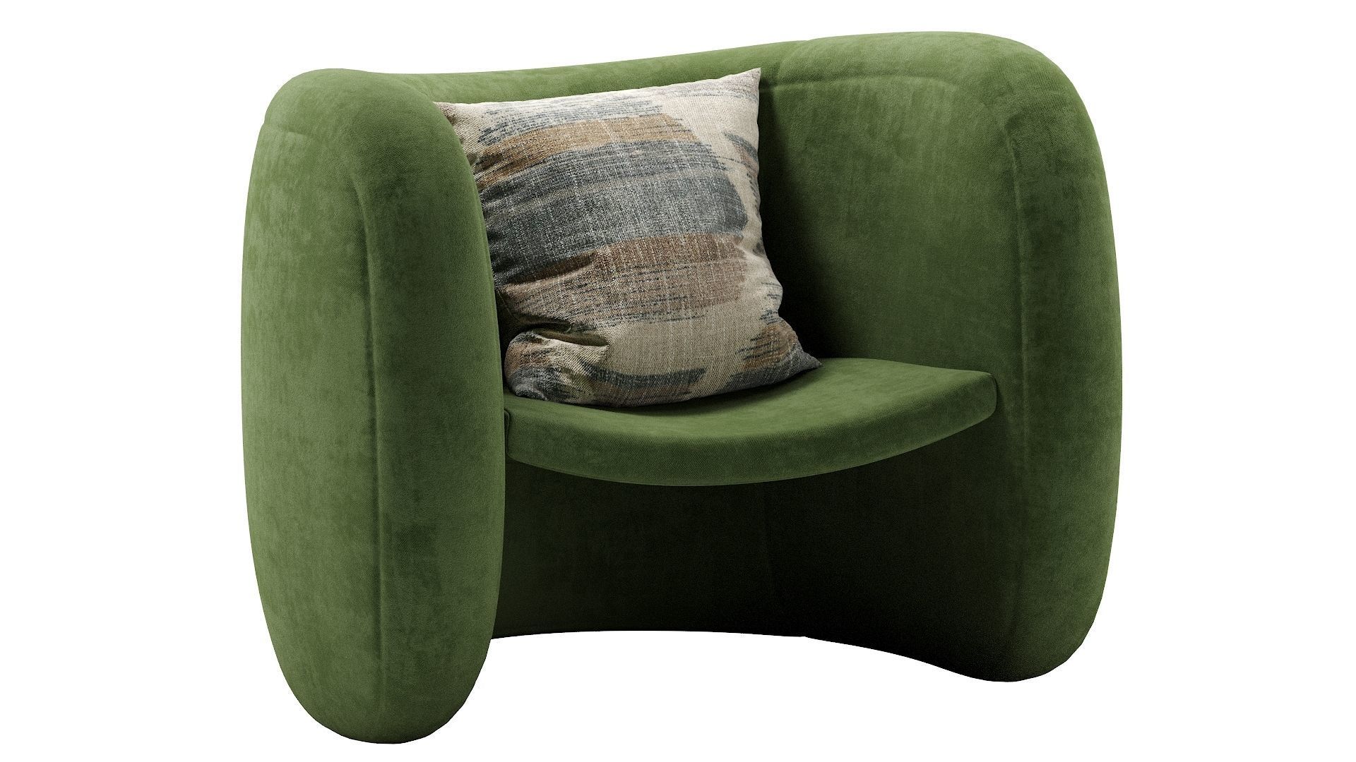 Lagoa Tacchini Armchair 3D model | CGTrader