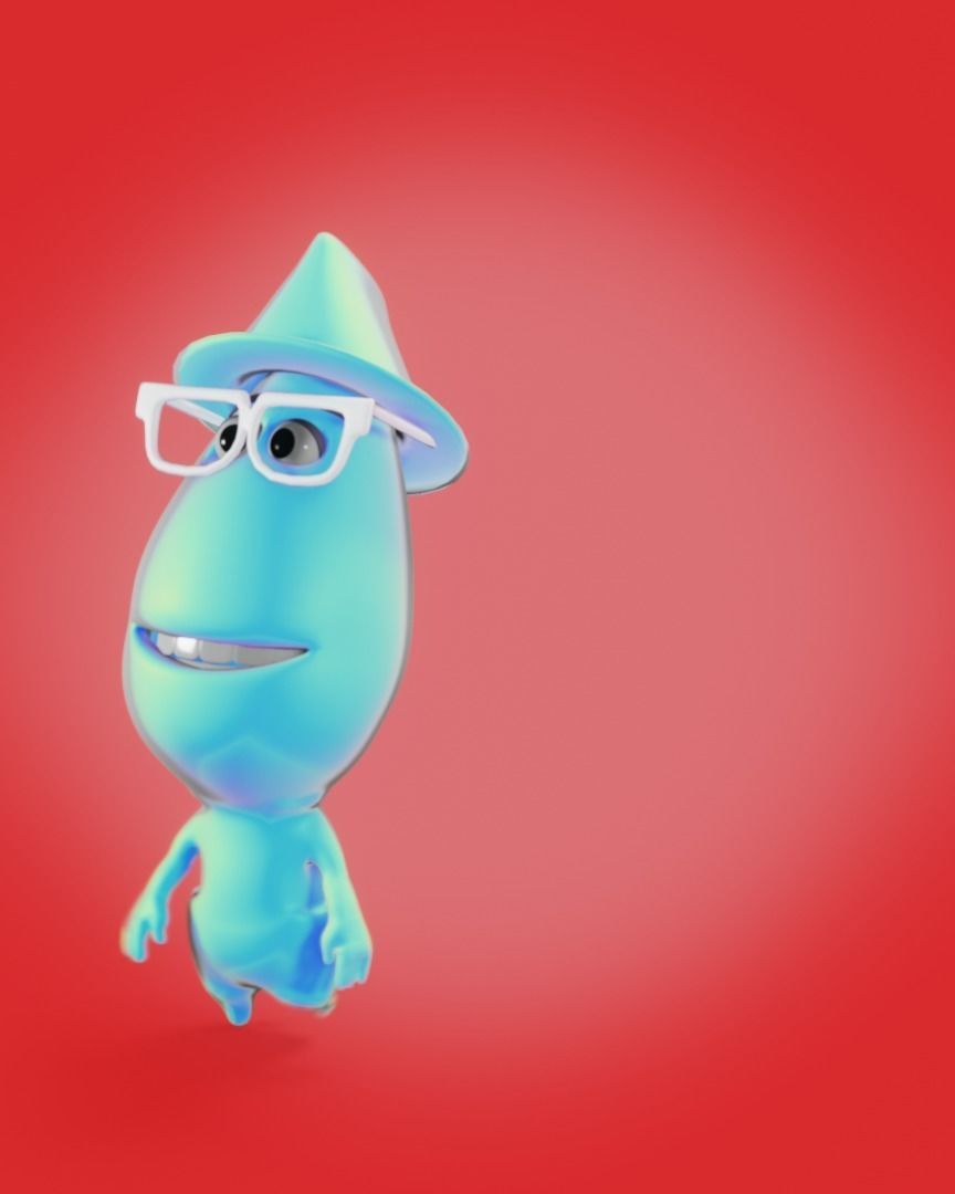 Joe Gardner Pixar Soul 3D Character 3D model | CGTrader