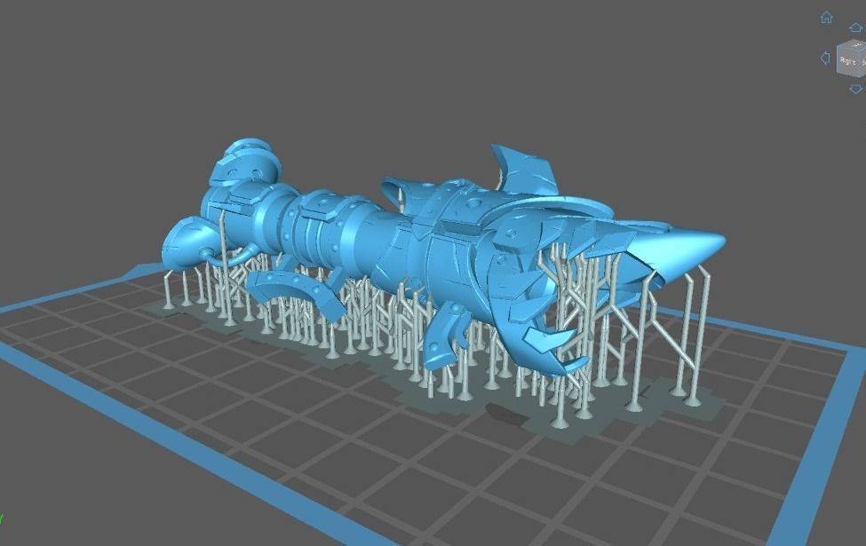 League of Legends - Jinx fishbones Printable Bazooka 3D model 3D ...