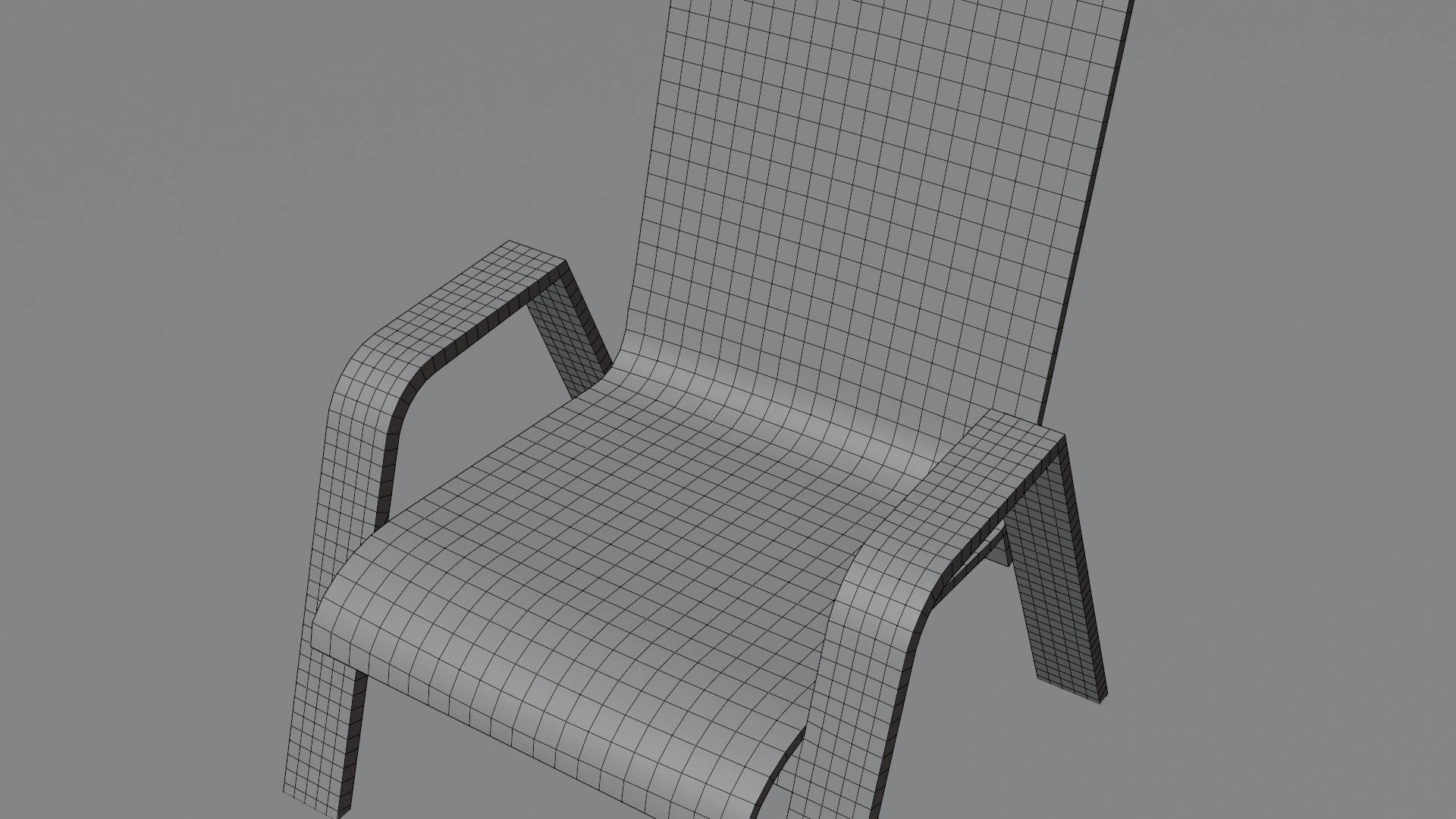 Weathered Outdoor Chair free VR / AR / low-poly 3D model | CGTrader
